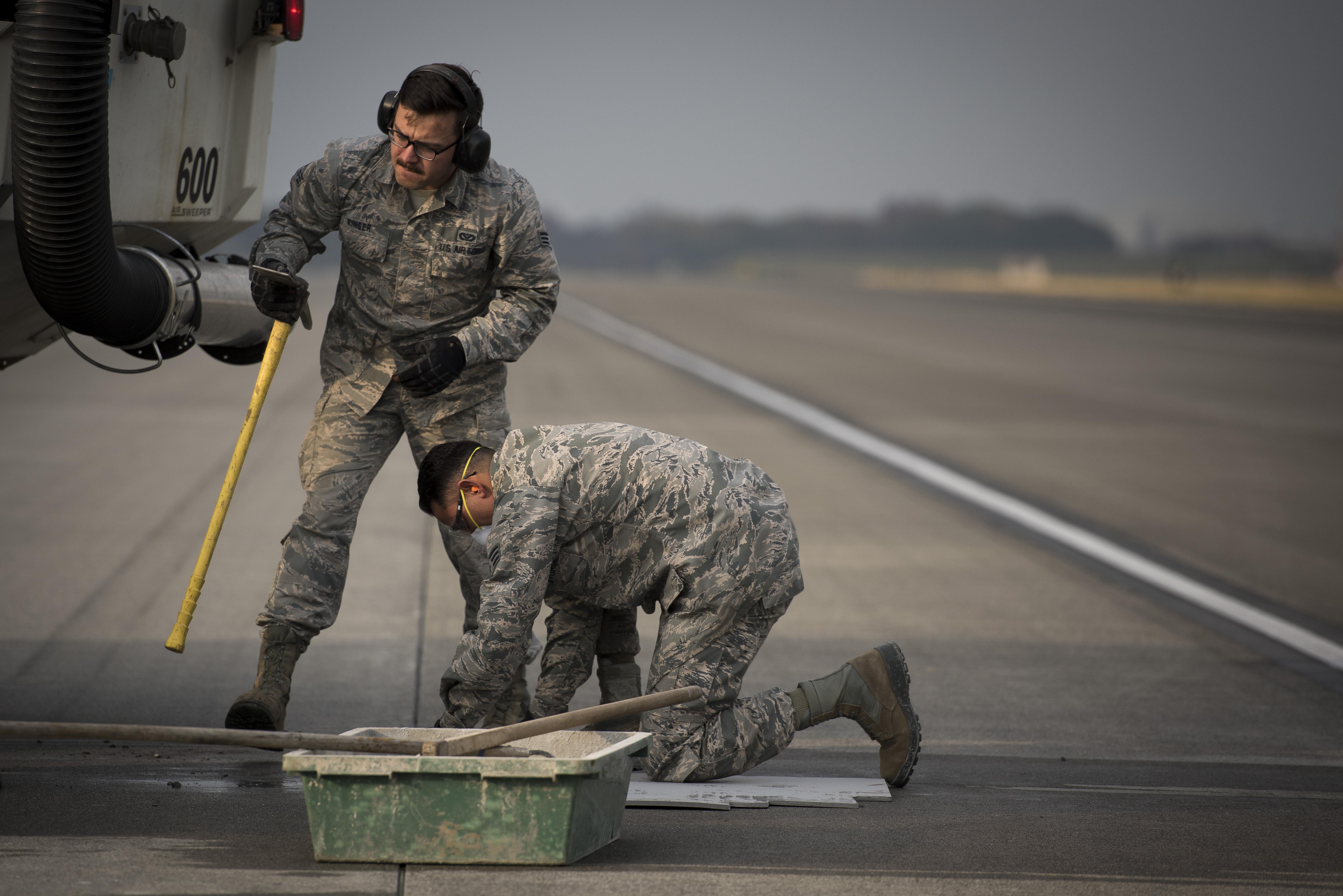 374 CES Runway Repair