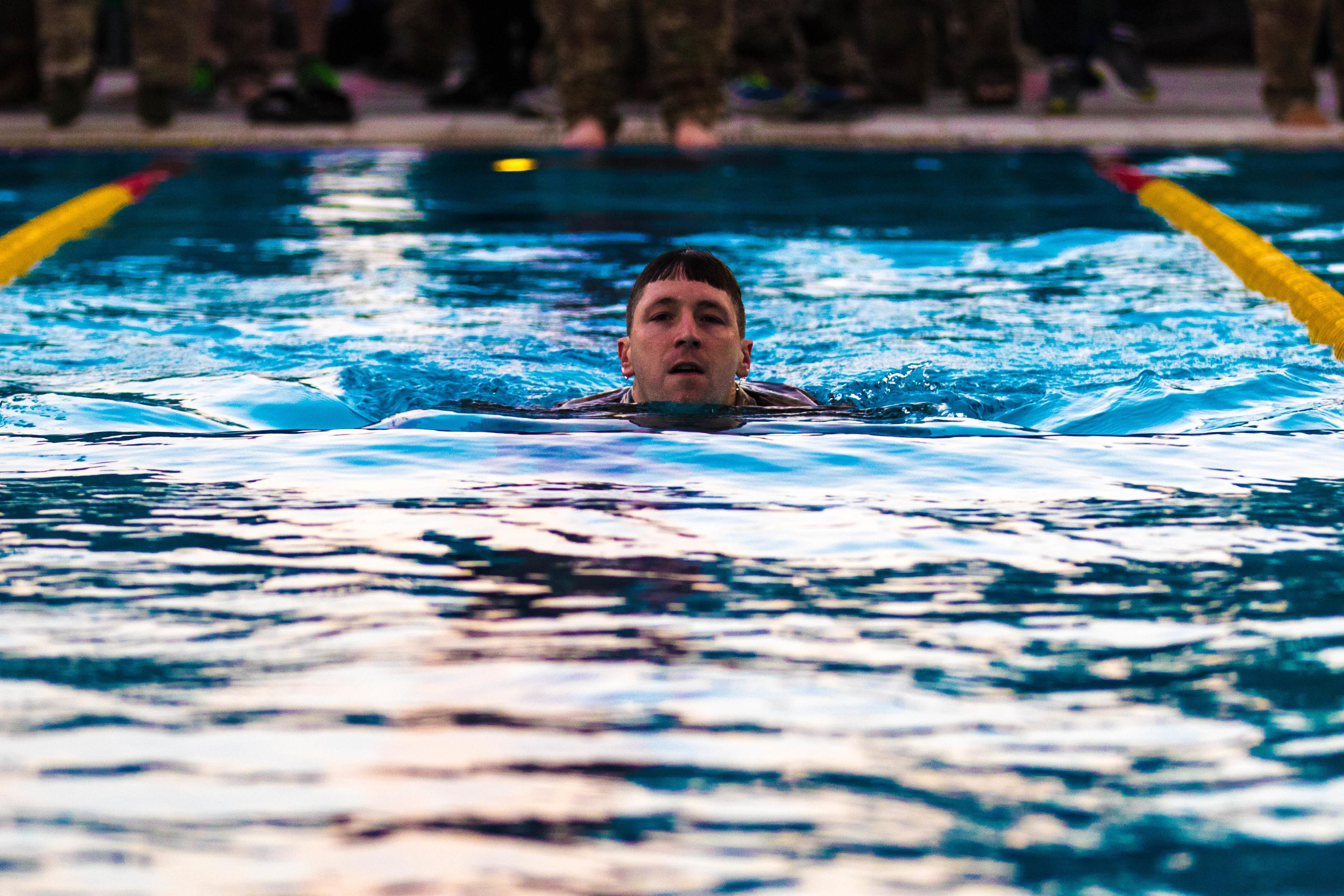 Swim Test | U.S. Department of War