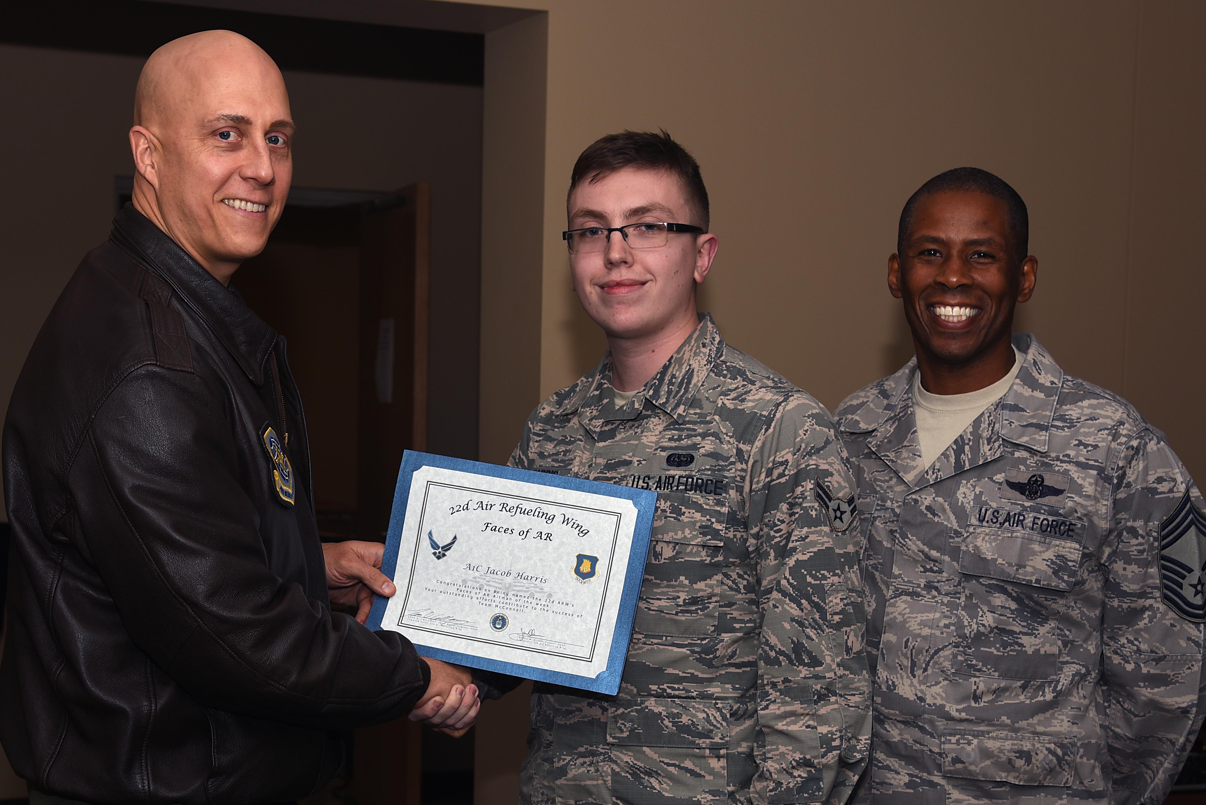 22nd CS Airman earns Faces of A/R recognition > McConnell Air Force ...