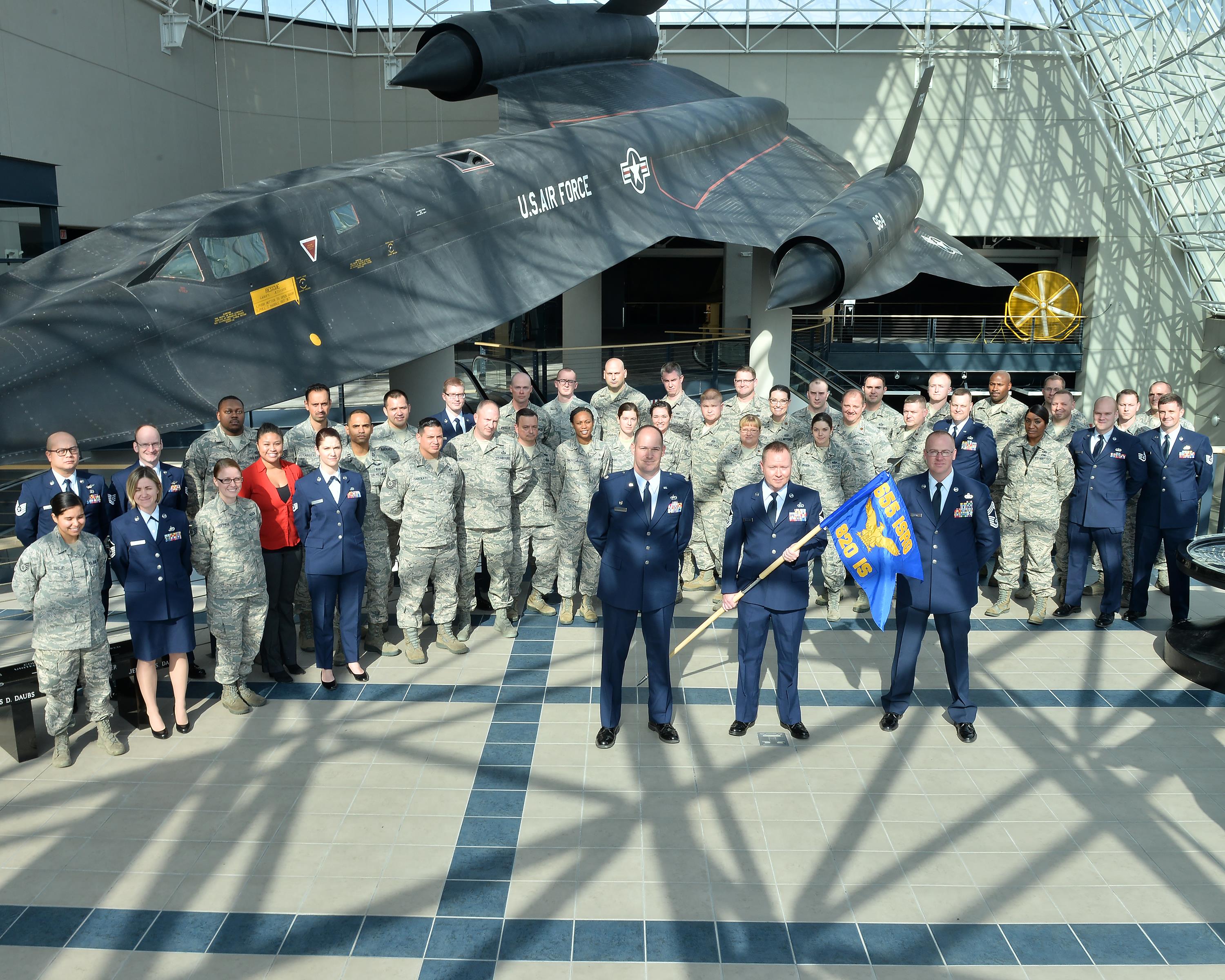 820th IS holds unit activation, assumption of command ceremony