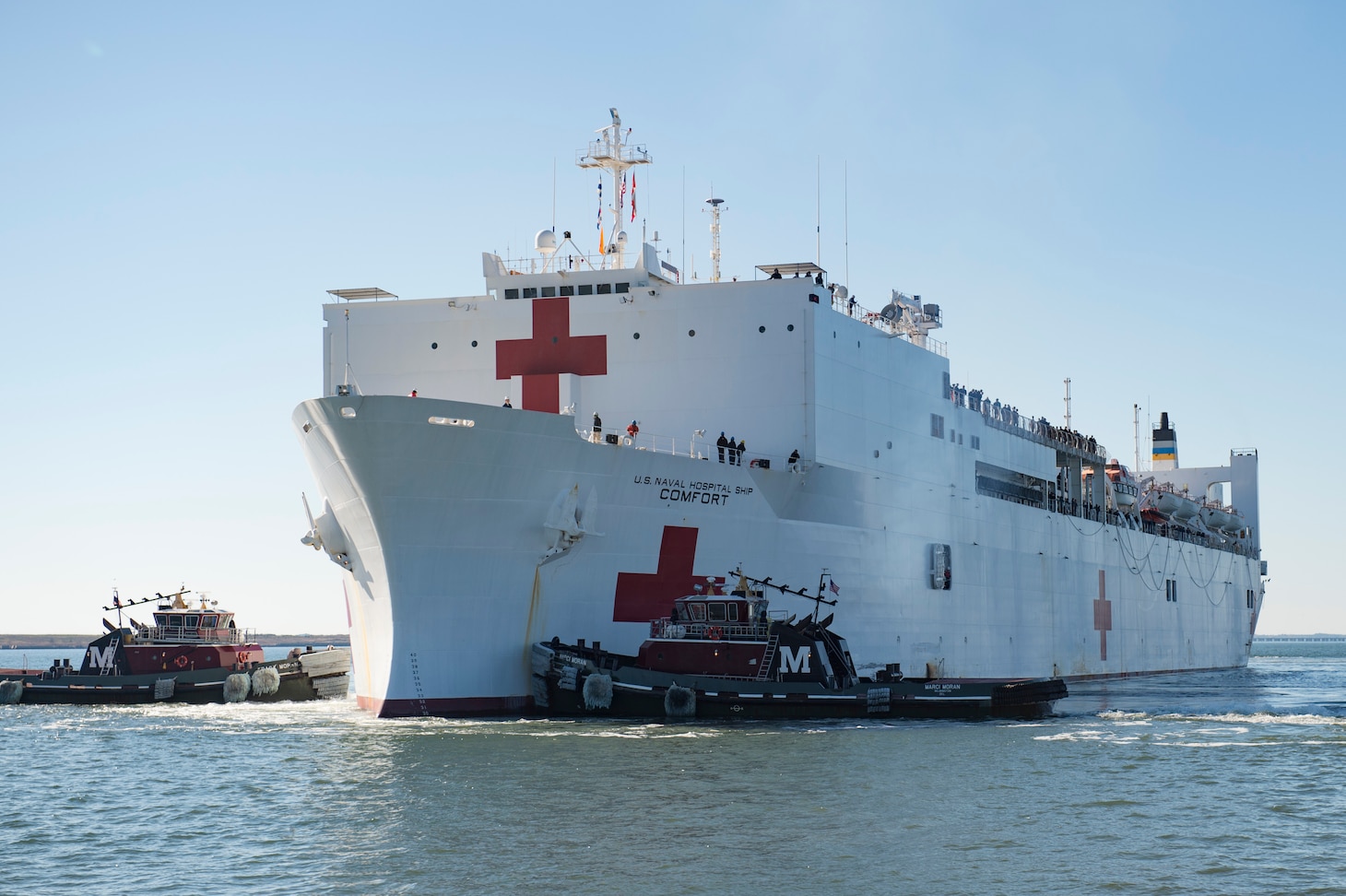 USNS Comfort Completes Hurricane Relief Mission in Puerto Rico > United ...