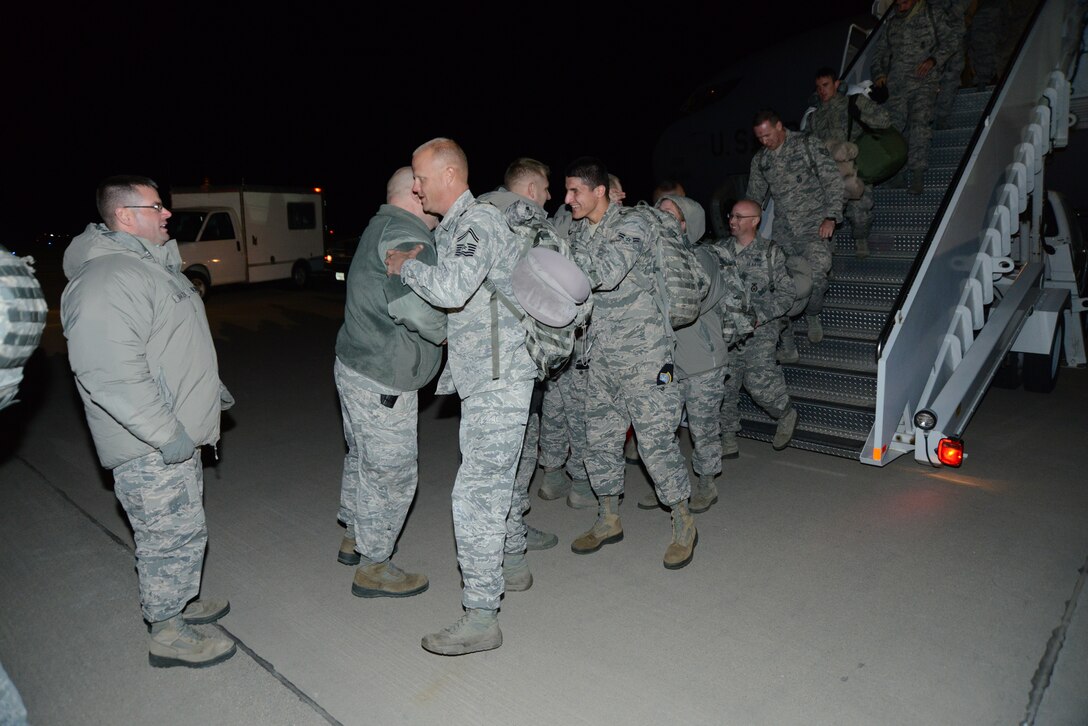 Iowa Security Forces return following Maria