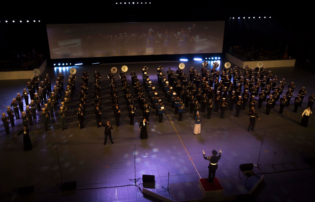 III MEF band brings music to JSDF Marching Festival