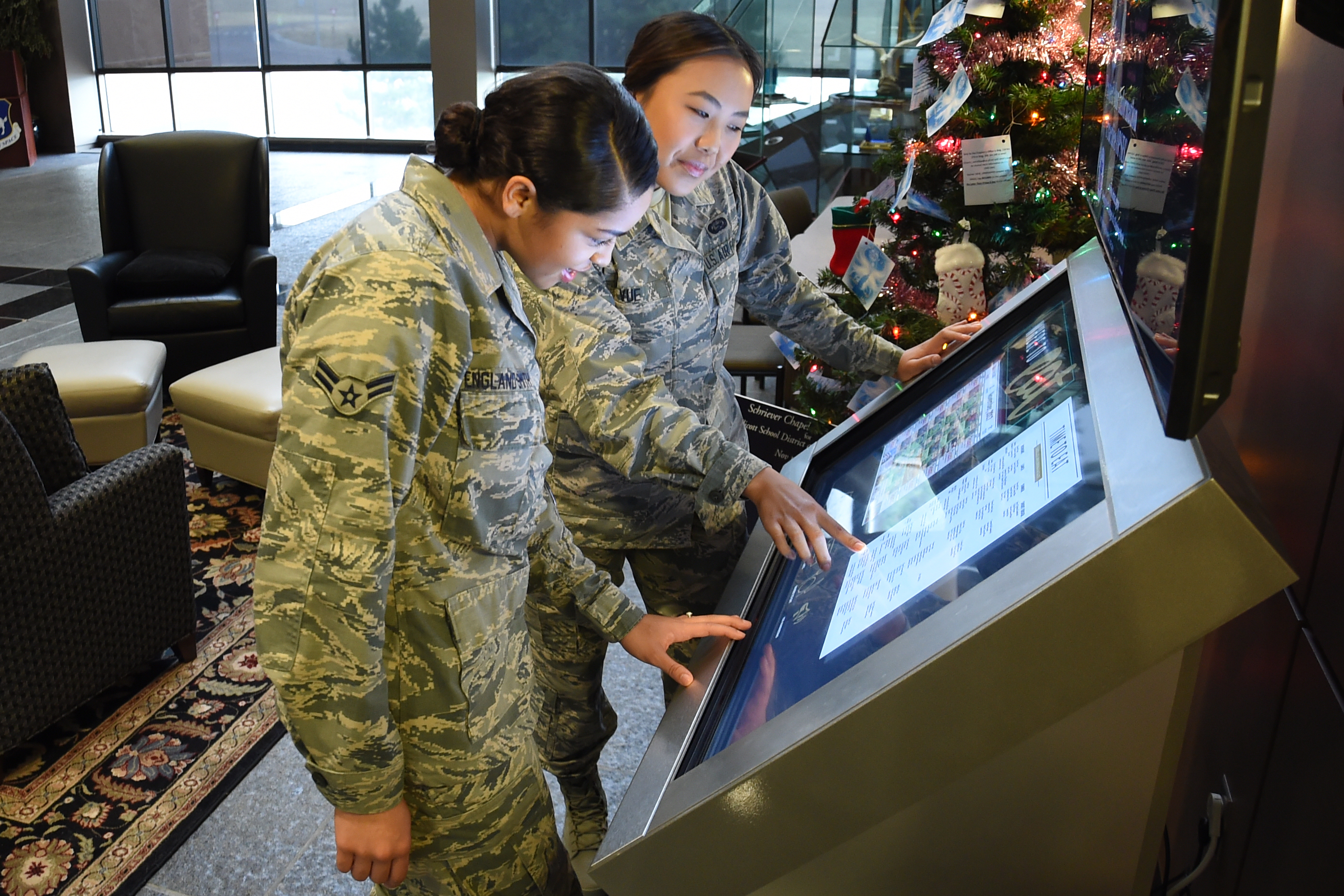 Schriever gets new touch information kiosks > 310th Space Wing ...