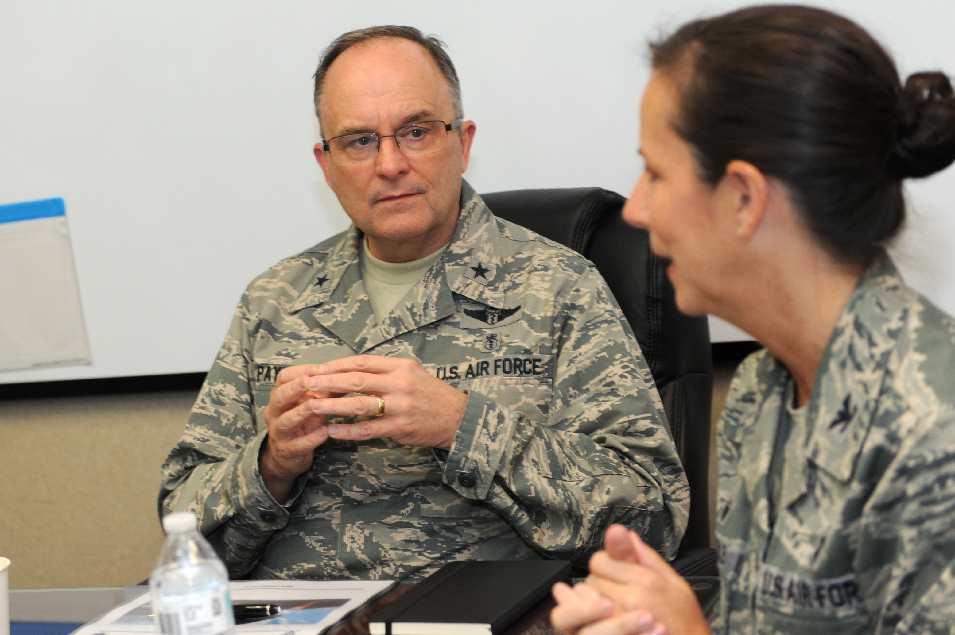 Brig. Gen. Lee Payne visit