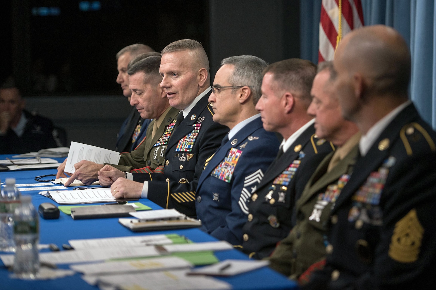 Combatant Command Enlisted Leaders Discuss Operations, Noncommissioned ...