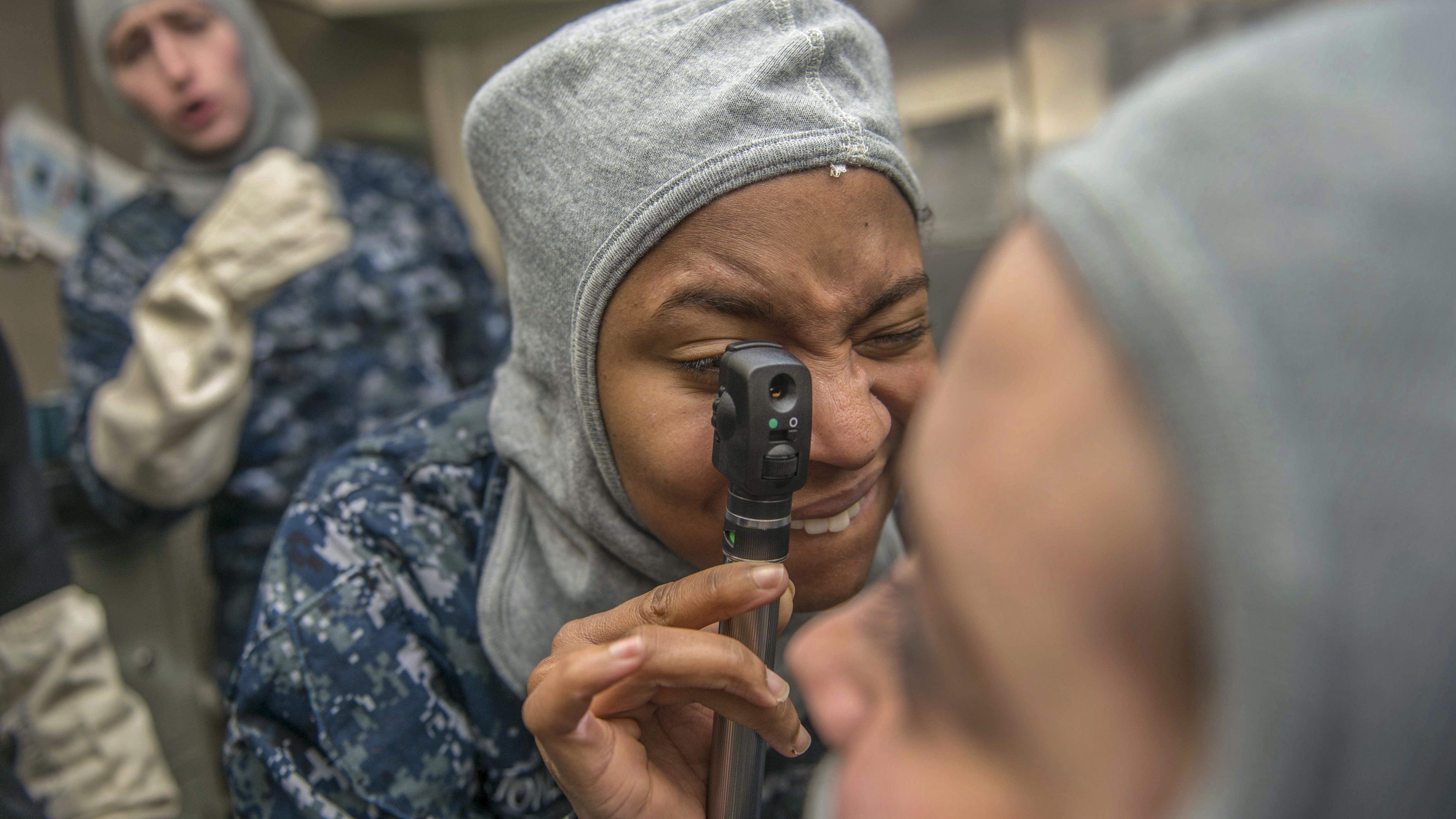Ophthalmoscope Look | U.S. Department of War
