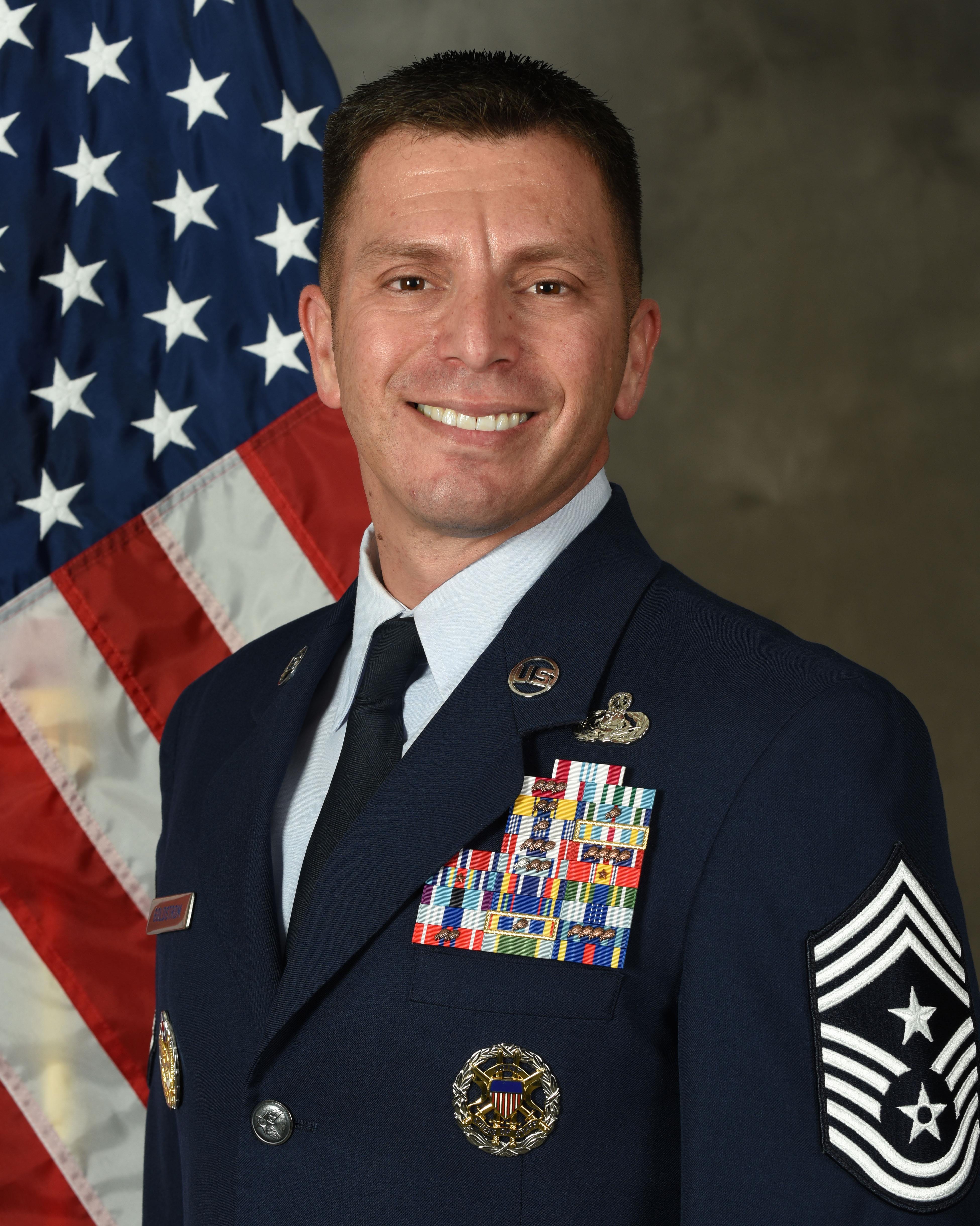 CHIEF MASTER SERGEANT ANTONIO J. GOLDSTROM > Joint Base San Antonio ...