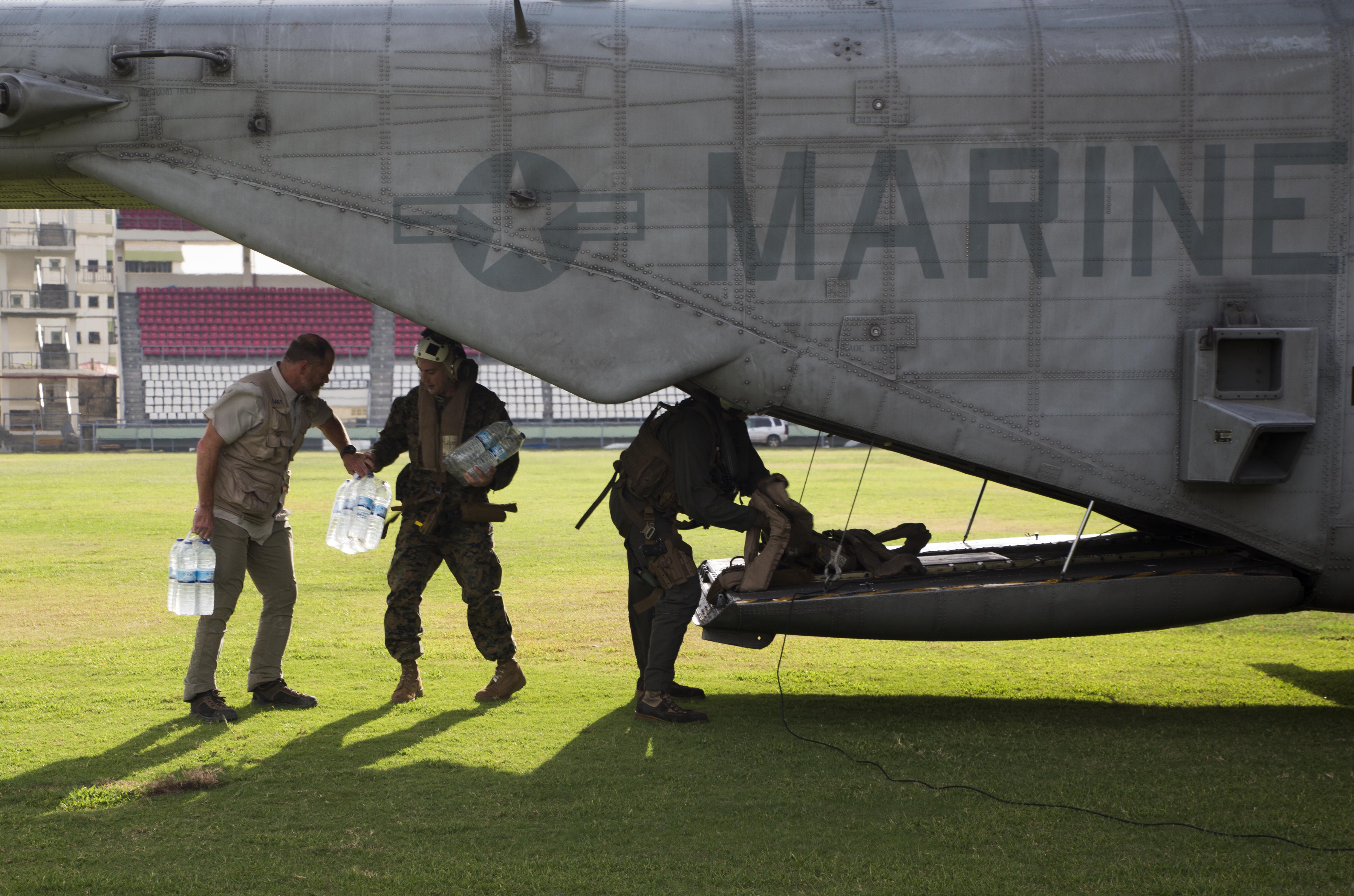 JTF - Leeward Islands works with USAID during Dominica disaster relief ...