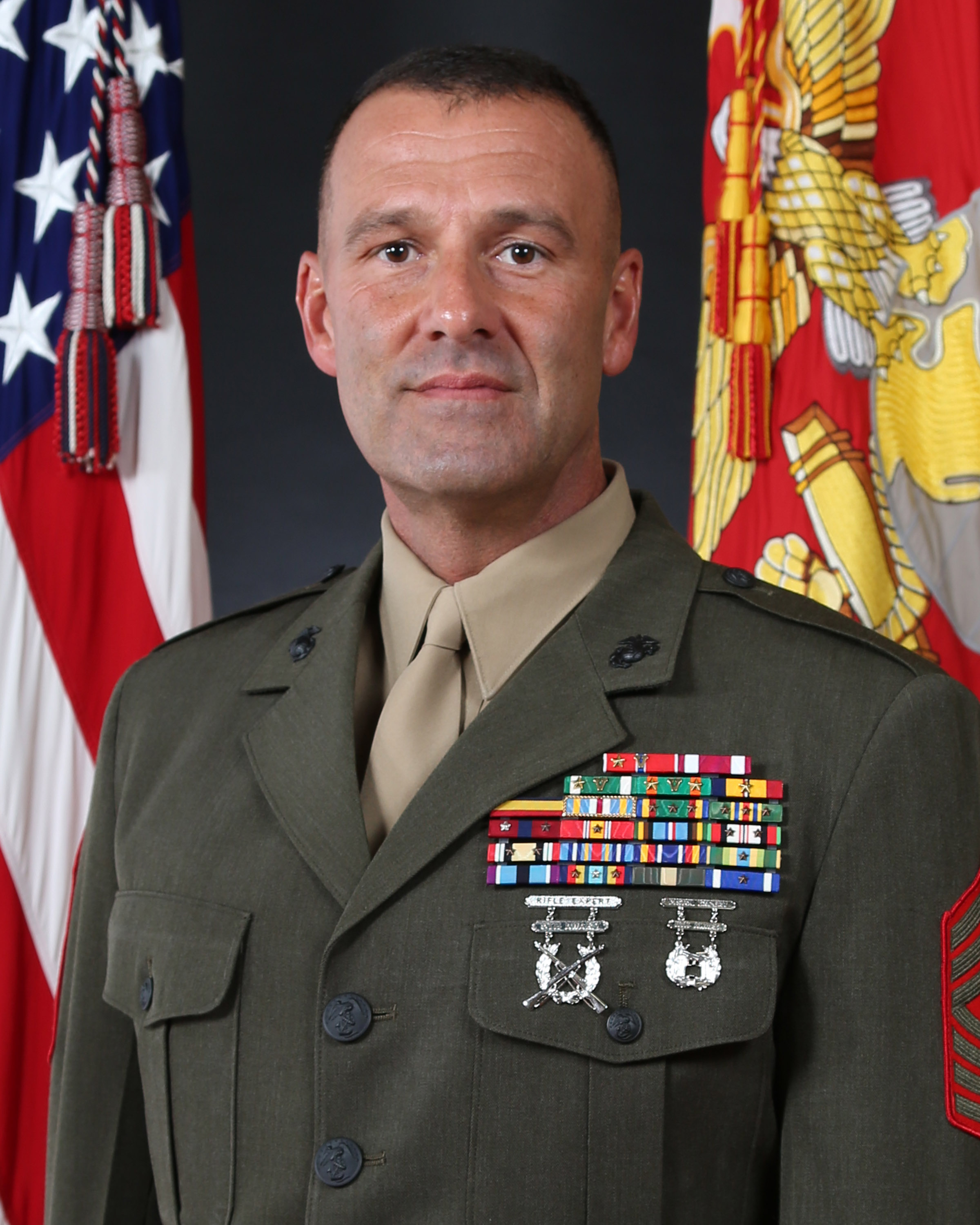 Sergeant Major Michael P. Woods > 2nd Marine Division > Biography