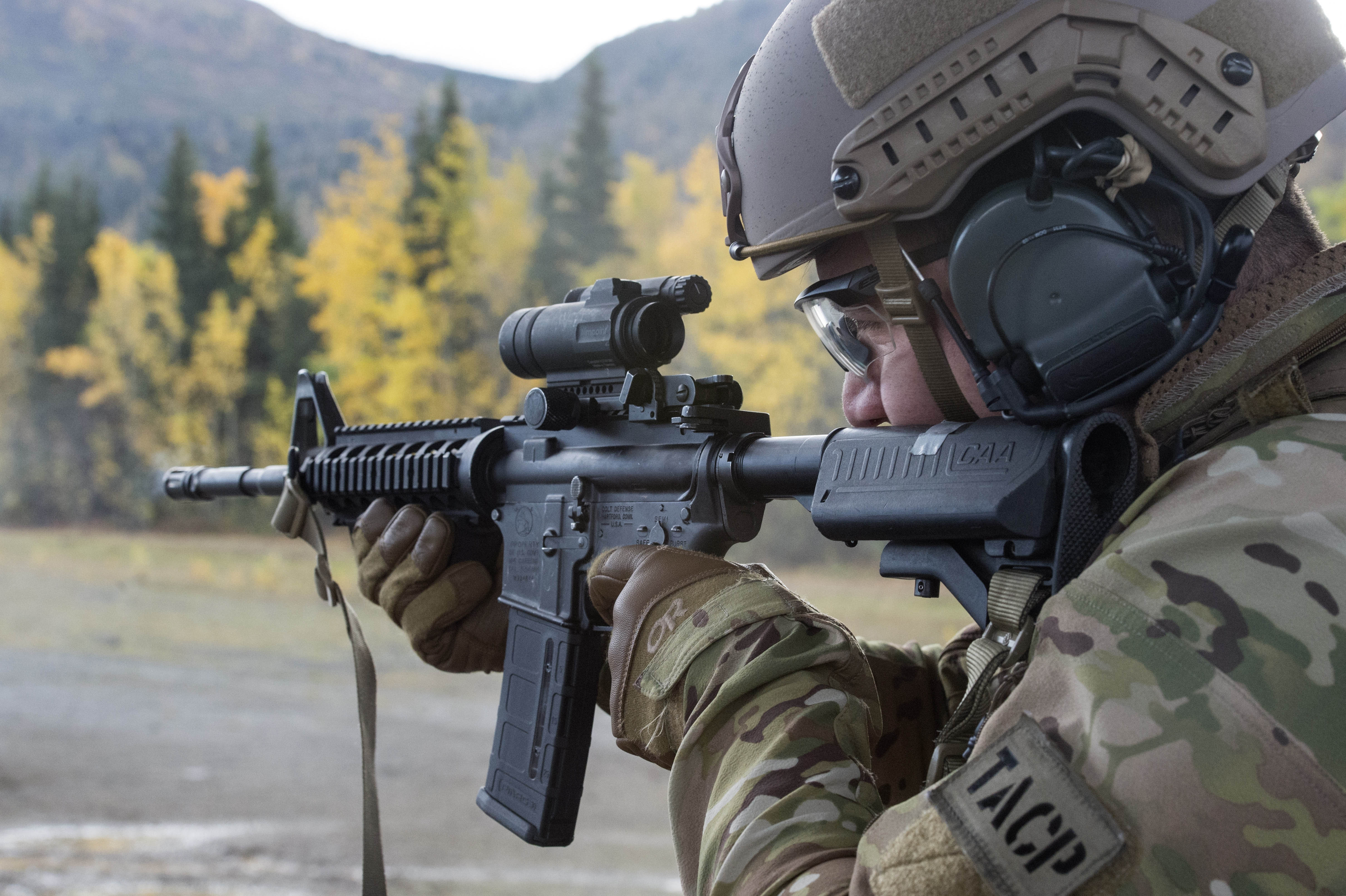 3rd Air Support Operations Squadron conducts live-fire training on JBER