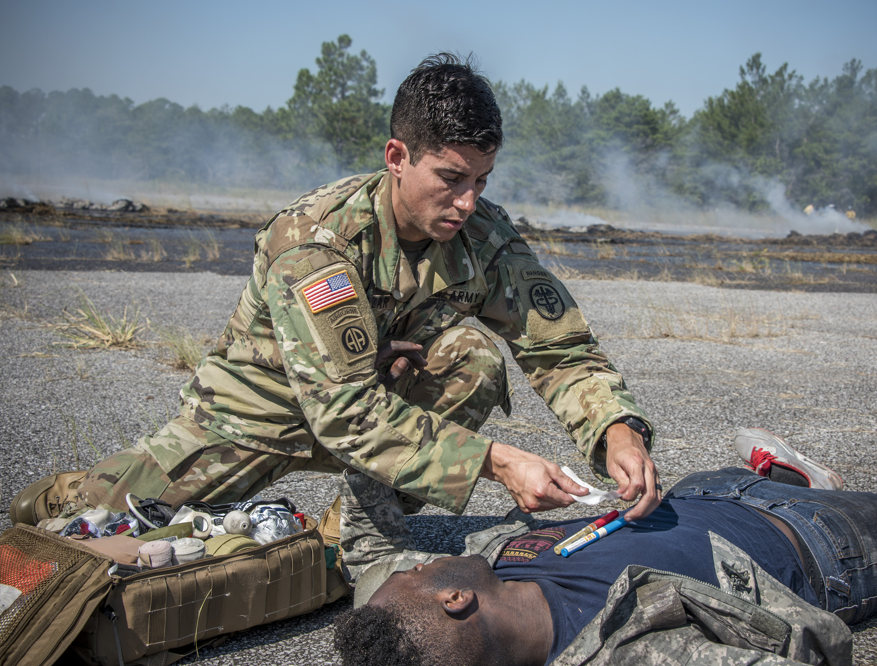 Rangers lead emergency exercise