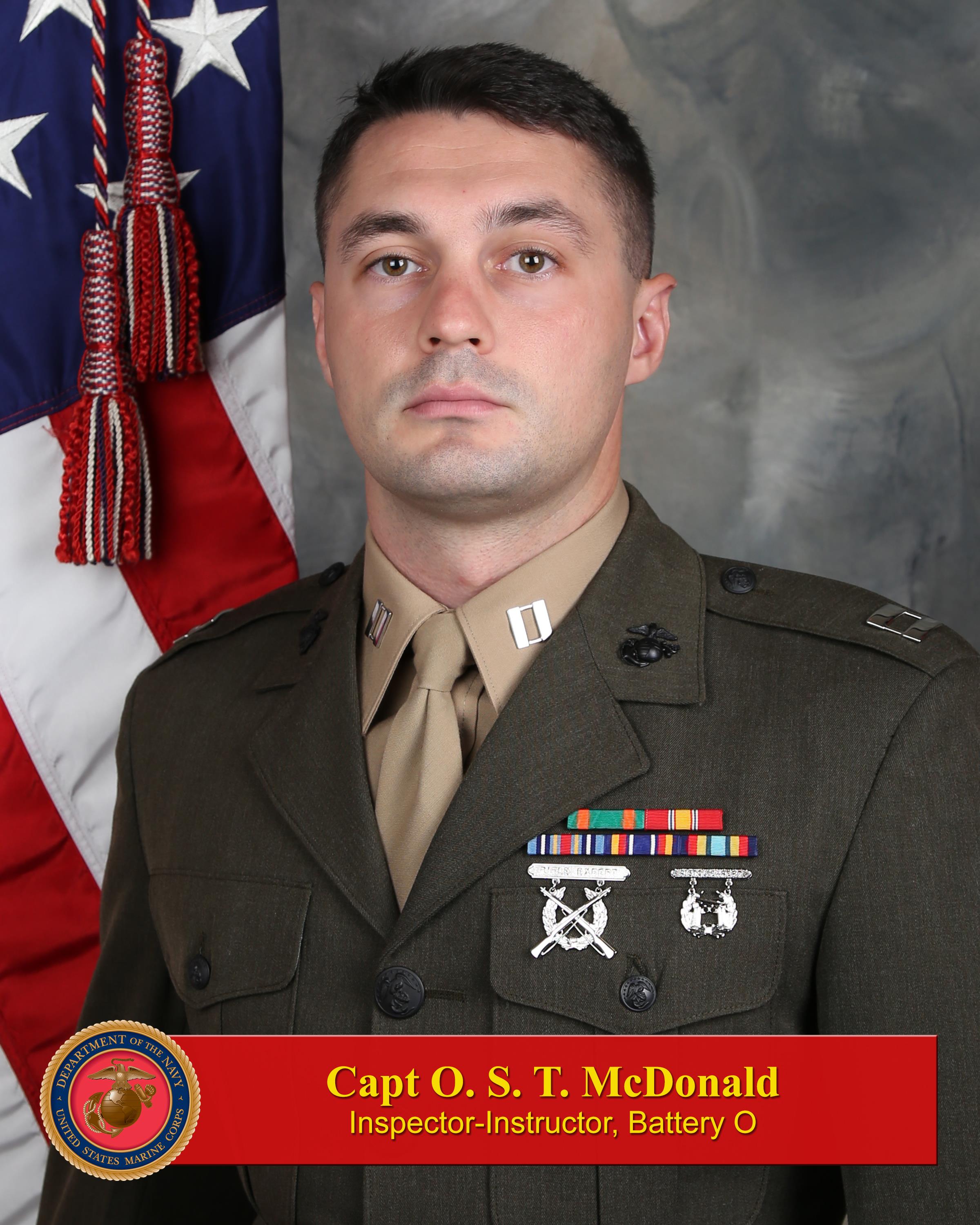 Inspector-Instructor, Oscar Battery, 5th Battalion, 14th Marine ...