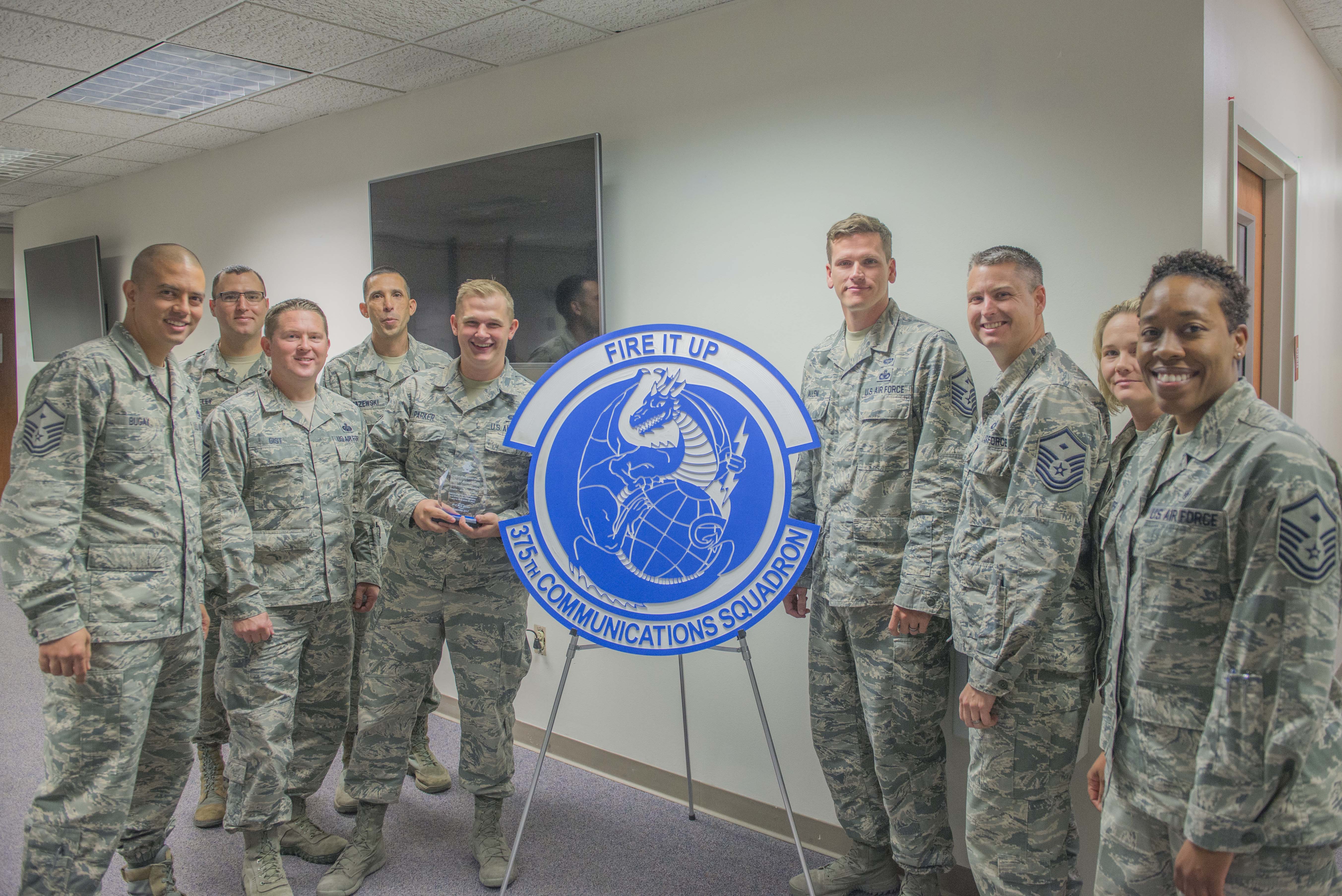 Parker wins Diamond Sharp Award > Scott Air Force Base > News Parker wins Diamond Sharp Award > Scott Air Force Base > News