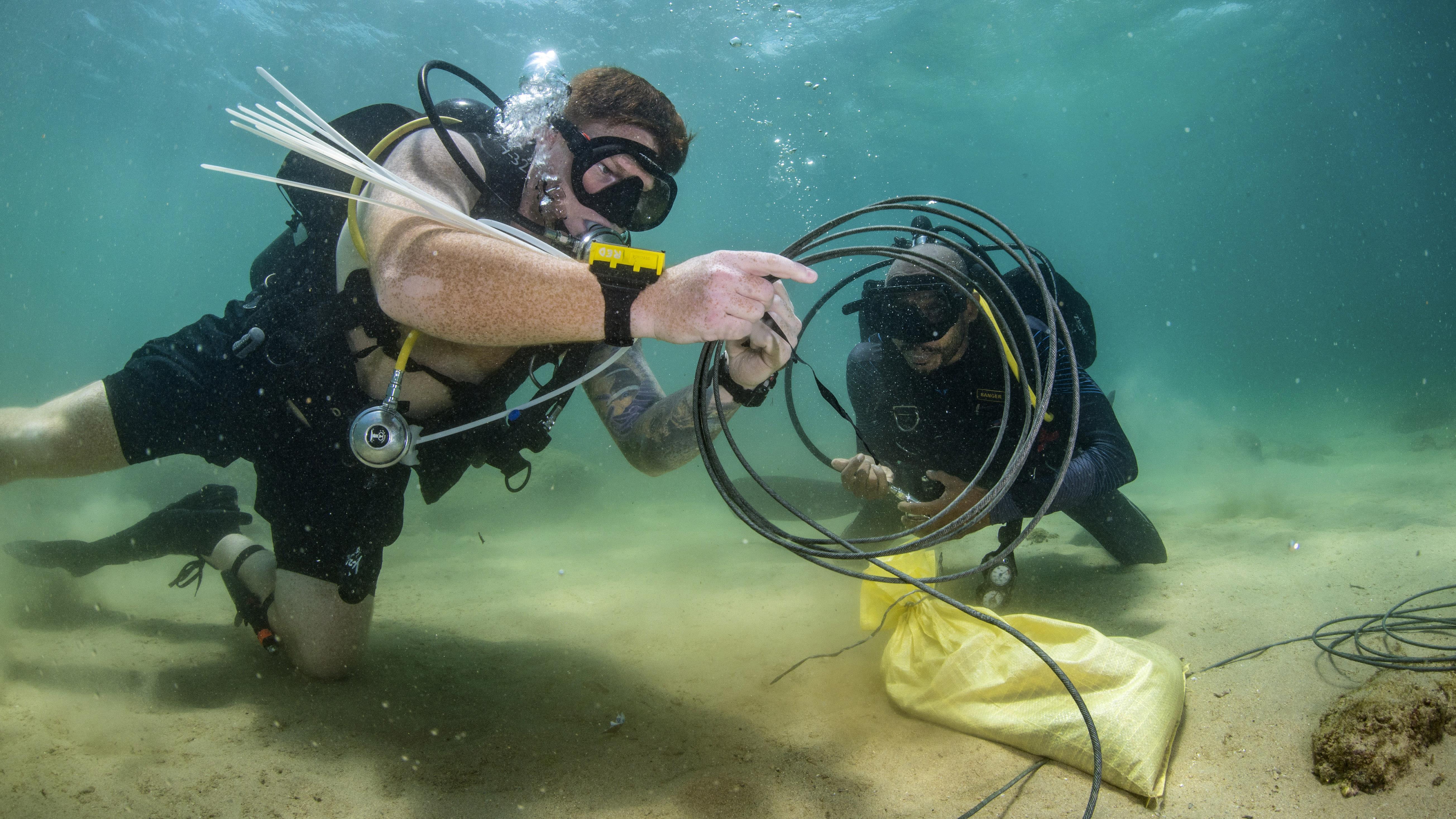 Navy Diver Training
