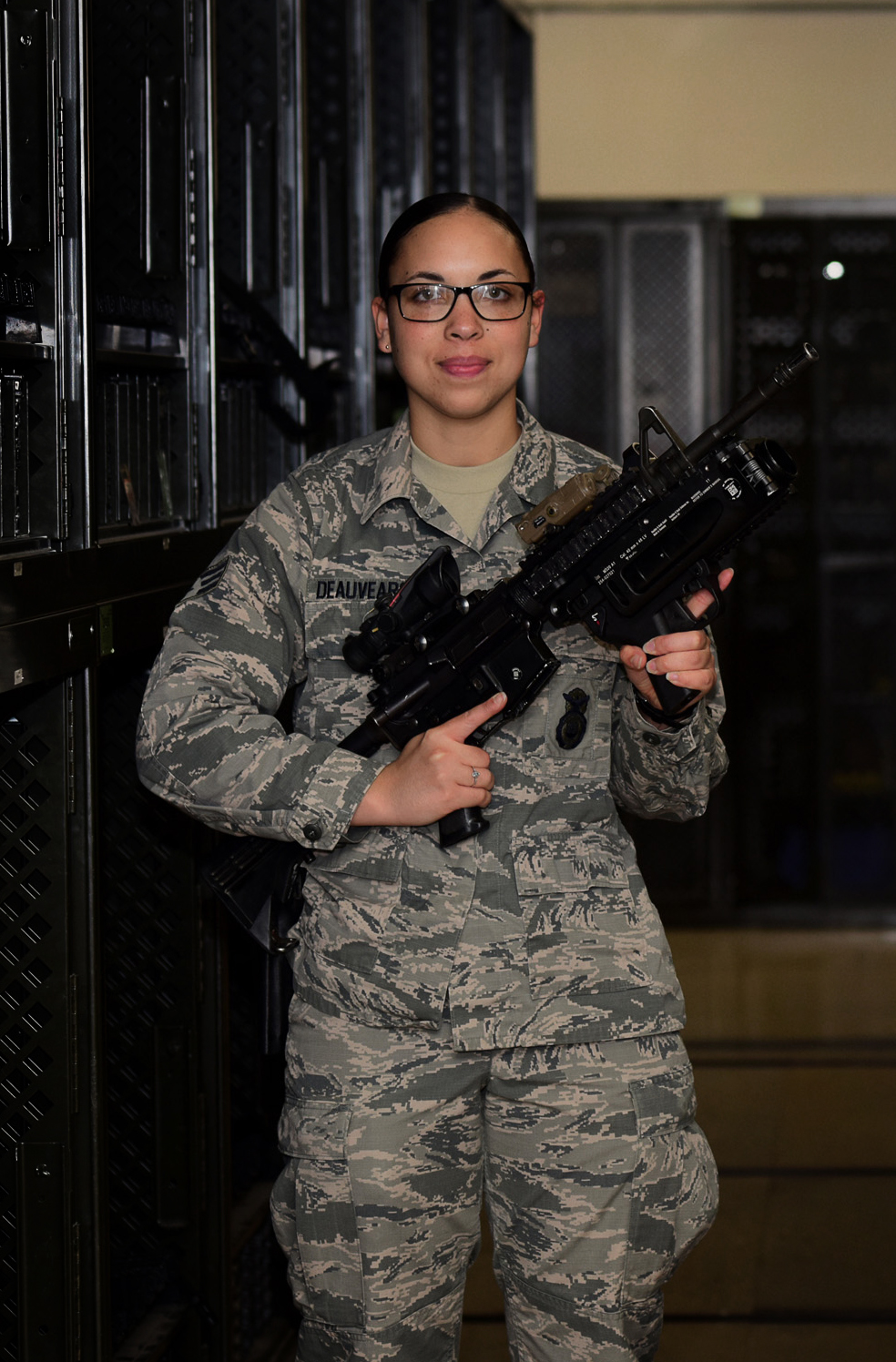 Armed with motivation: SFS Airman accepted into Medical Service Corps ...