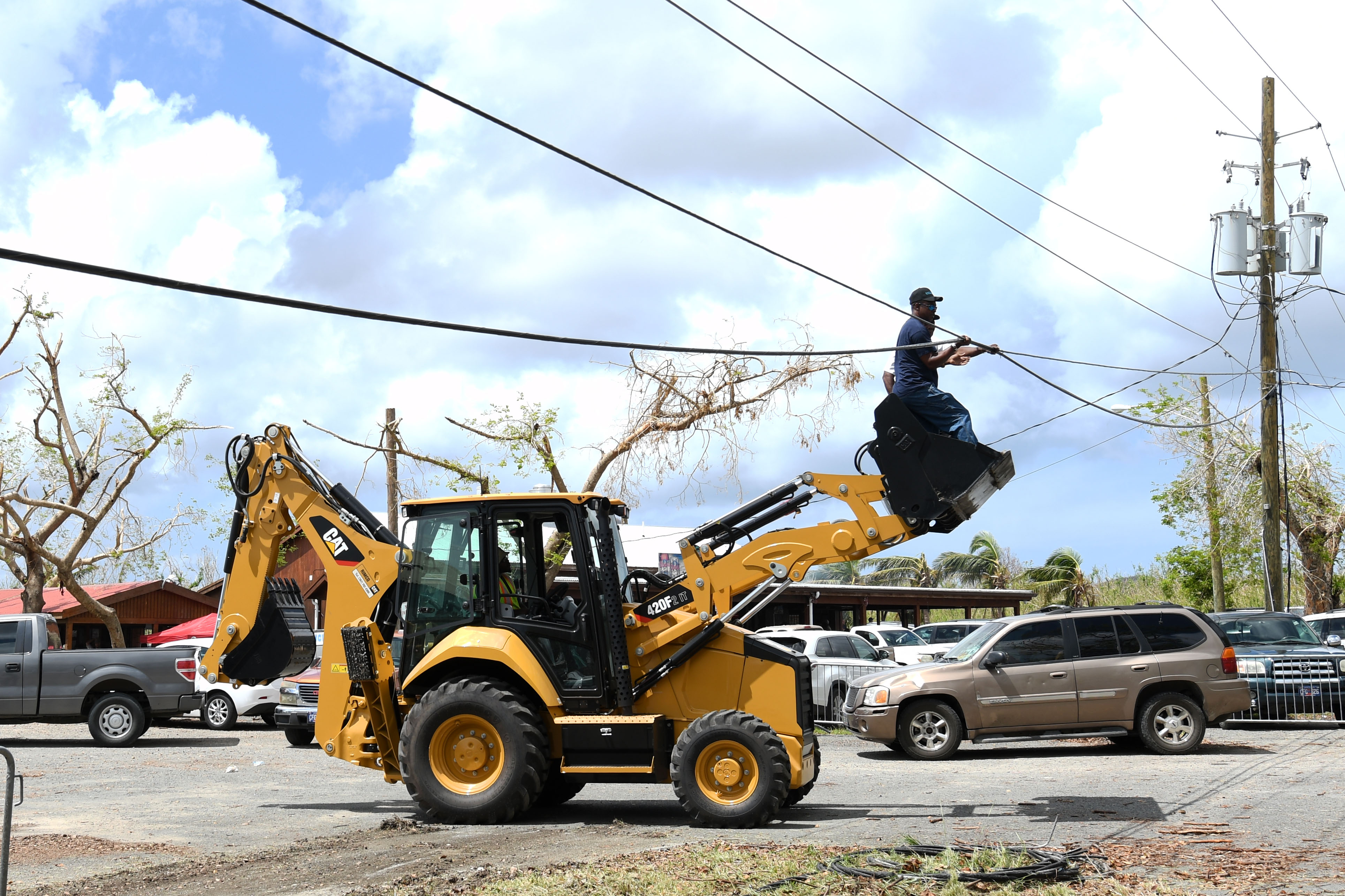 Repairing Power Lines | U.S. Department of War