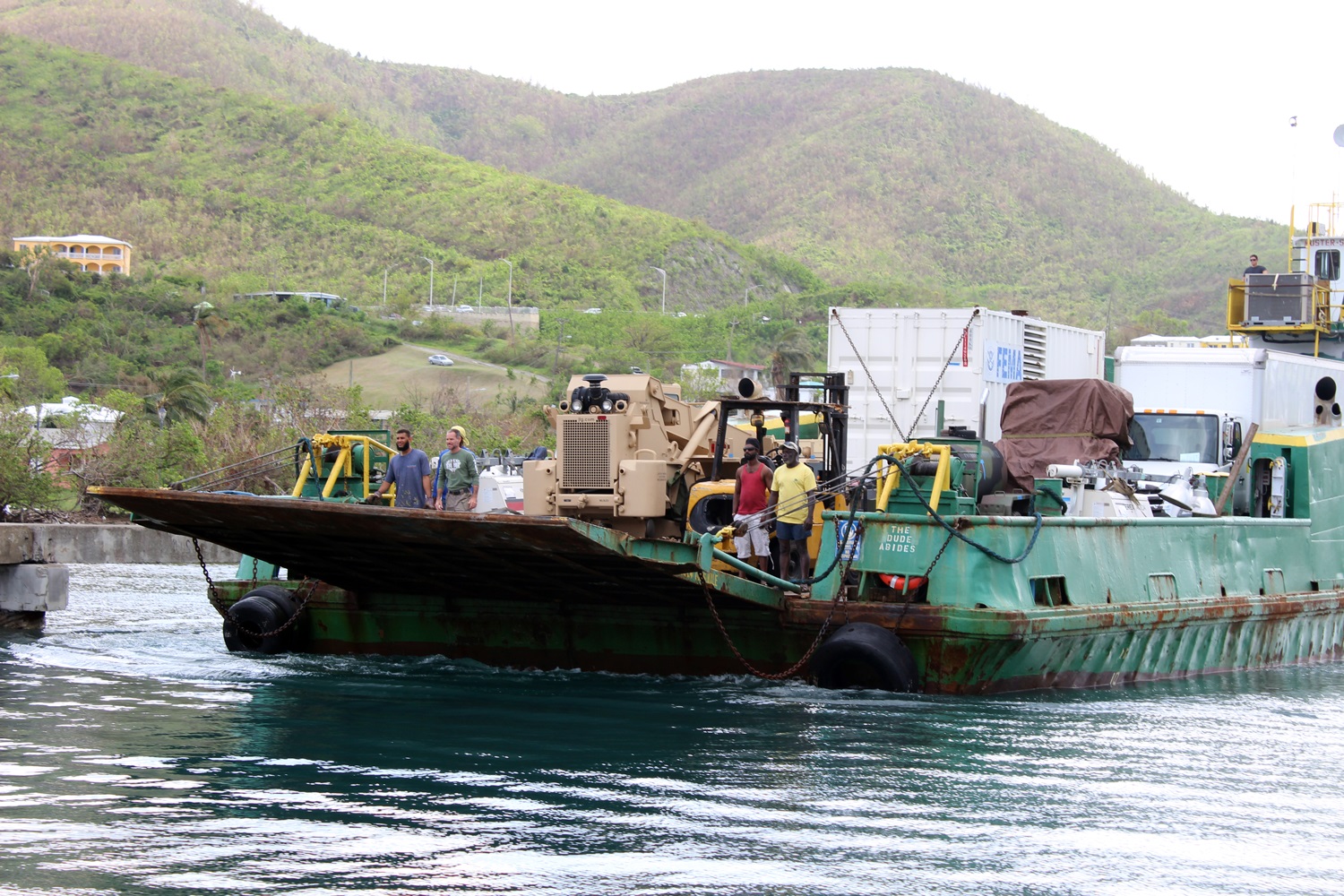 Disaster Recovery Equipment Making its Way to U.S. Virgin Islands