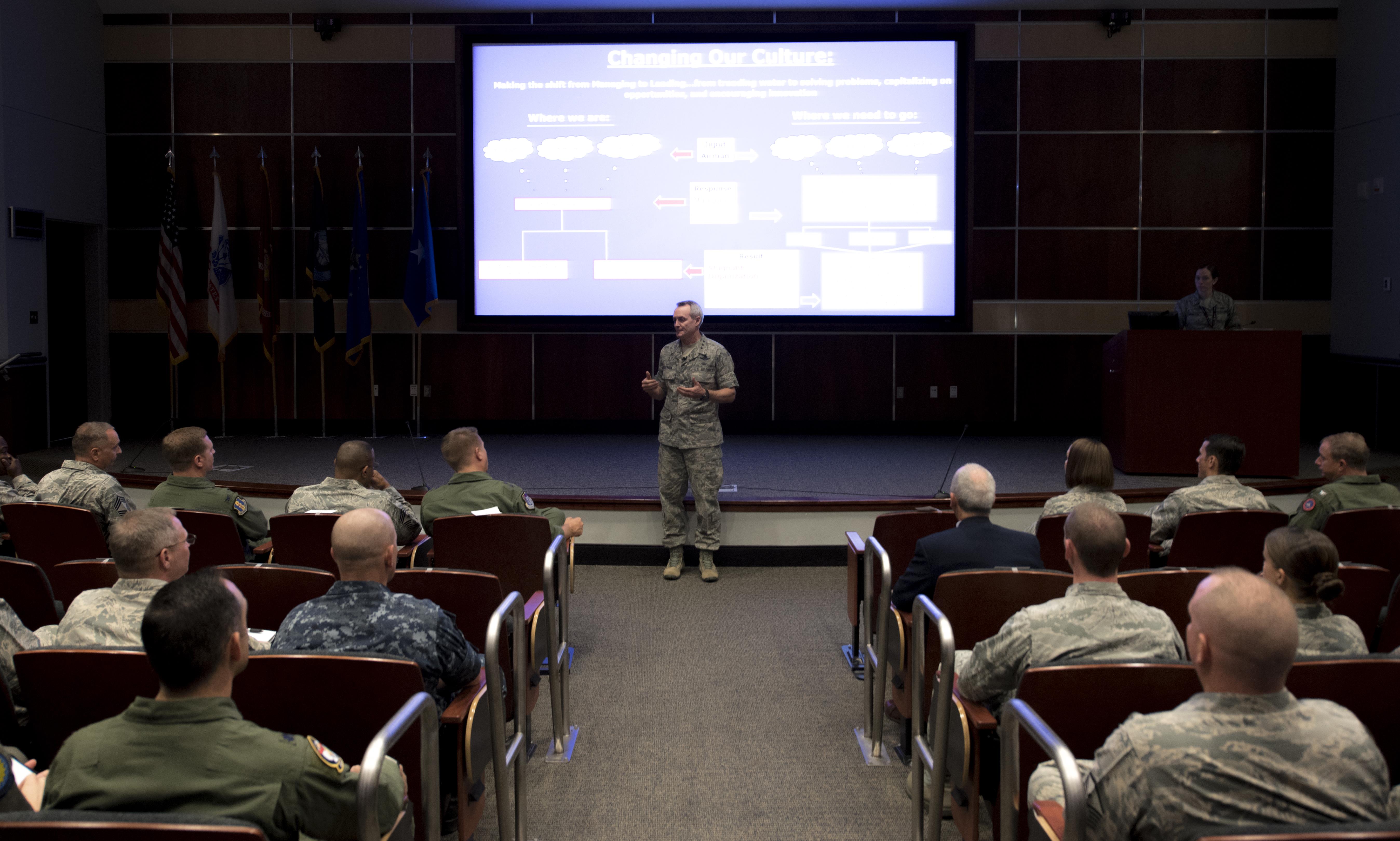 AETC, 19 AF leadership visit 33 FW > 33rd Fighter Wing > Article Display