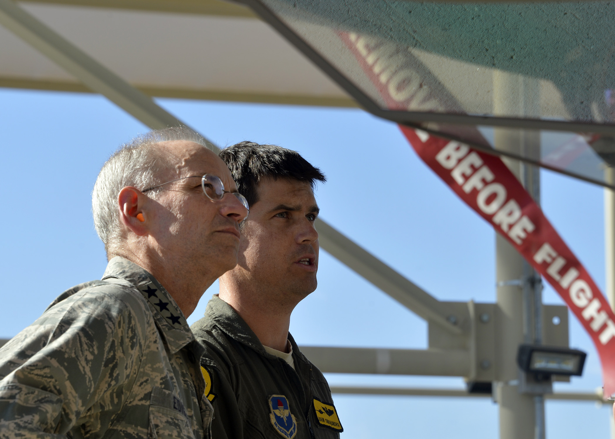 AF Surgeon General, Medical Enlisted Chief visit thunderbolt nation ...