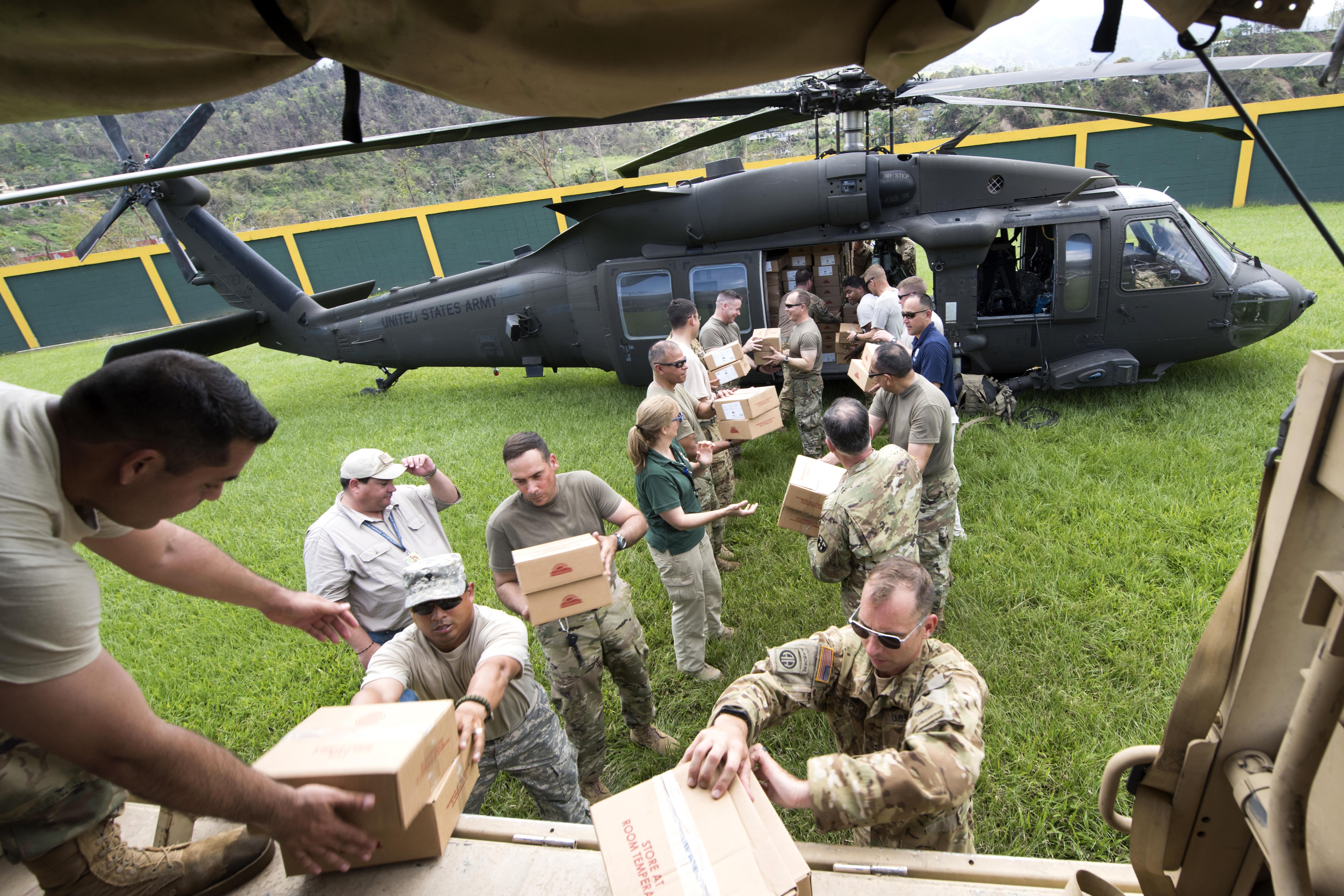 13,700 DoD Personnel Respond to Hurricane Maria Relief Effort > Air ...