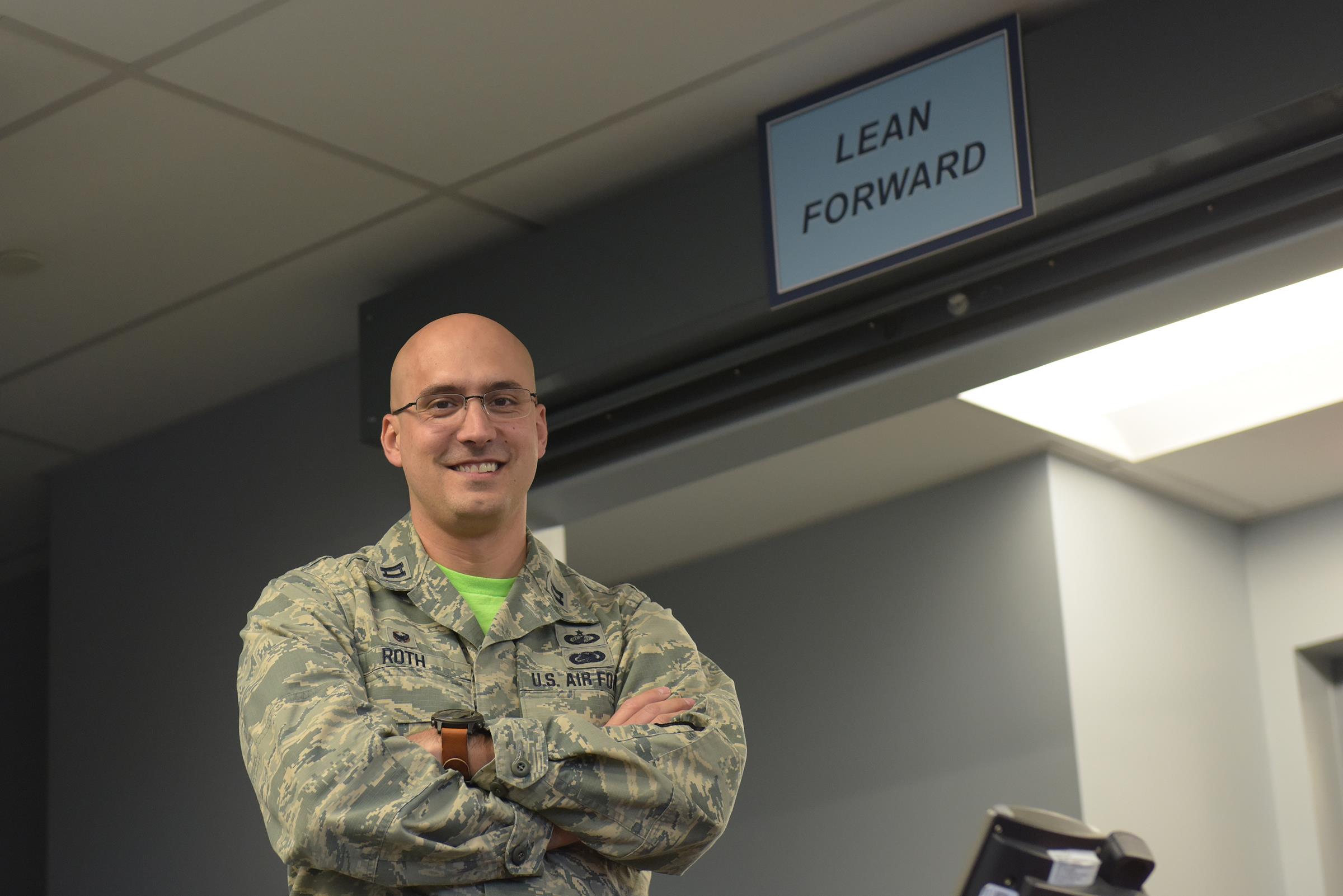 Finance office leans forward