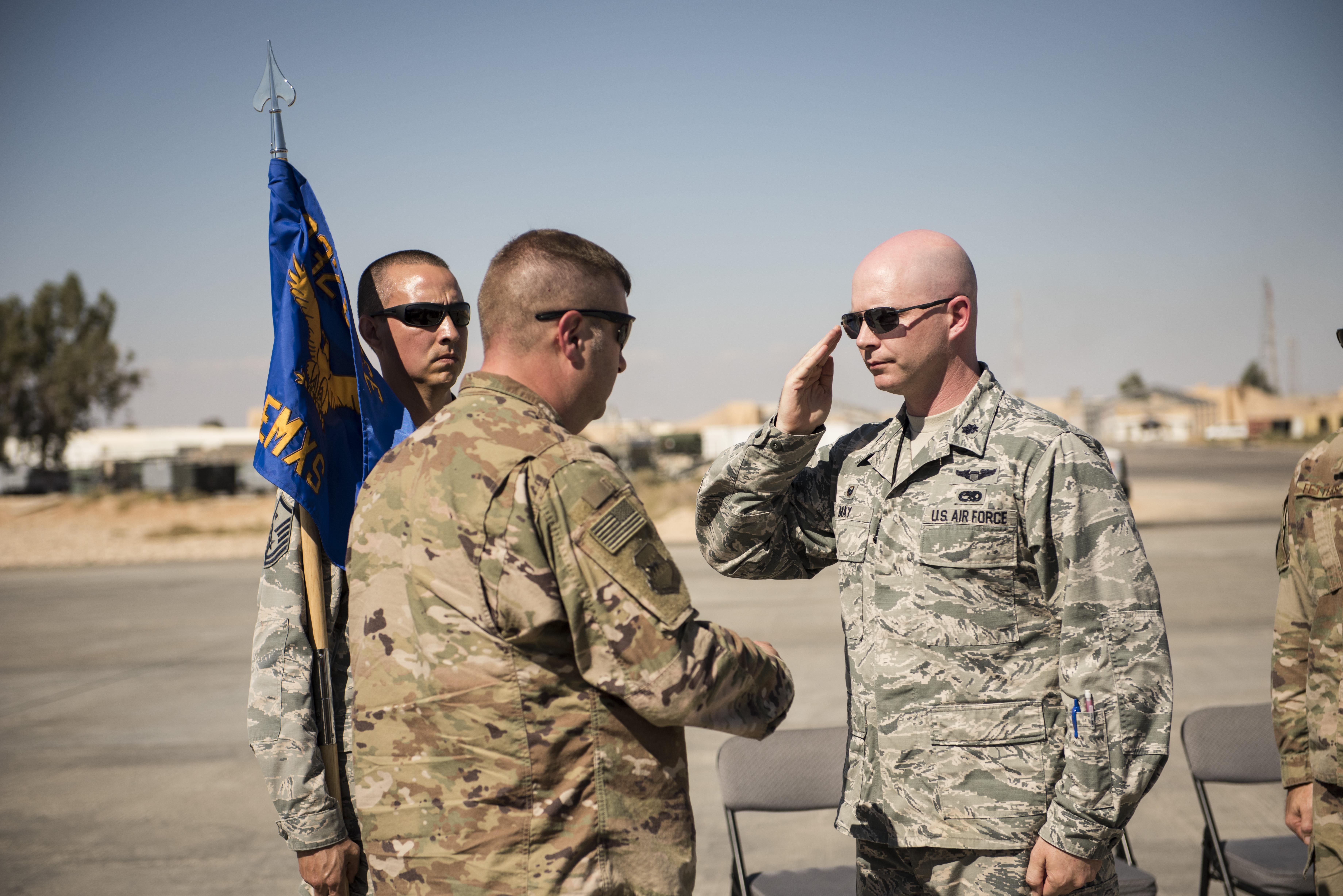 332nd EMXS welcomes new commander > U.S. Air Forces Central > News