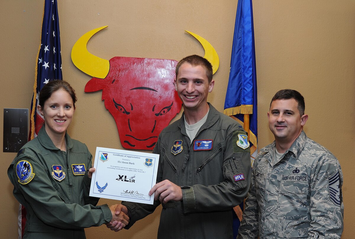 XLer of the Week: First Lt. Jason Dark > Laughlin Air Force Base > Display
