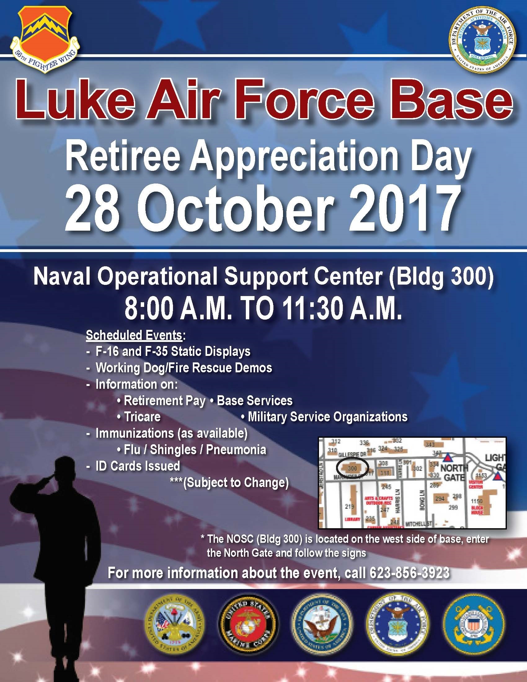 Luke AFB to Host Retiree Appreciation Day
