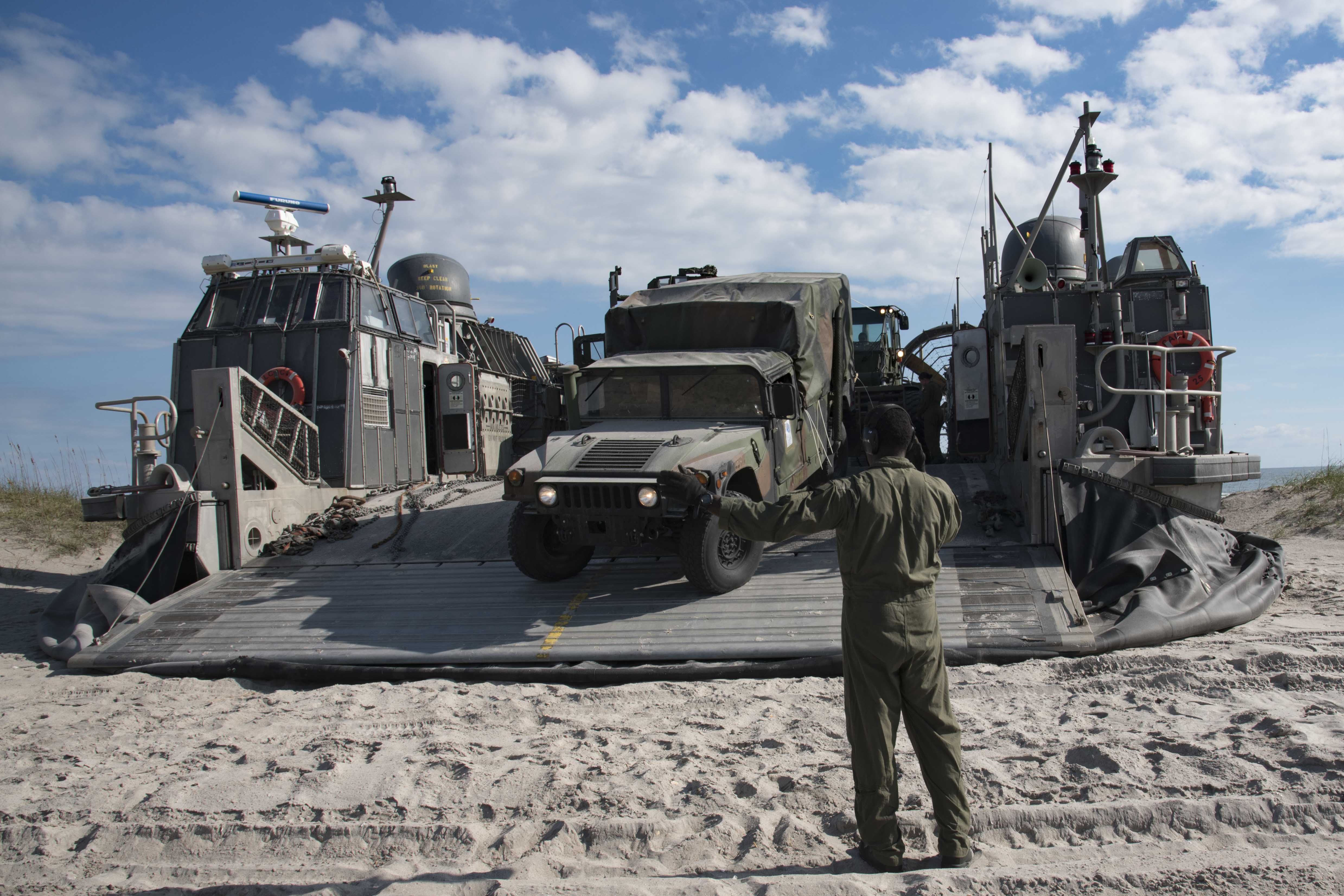 U.S. and Partner Nation Forces Conduct Live Amphibious Landing During ...