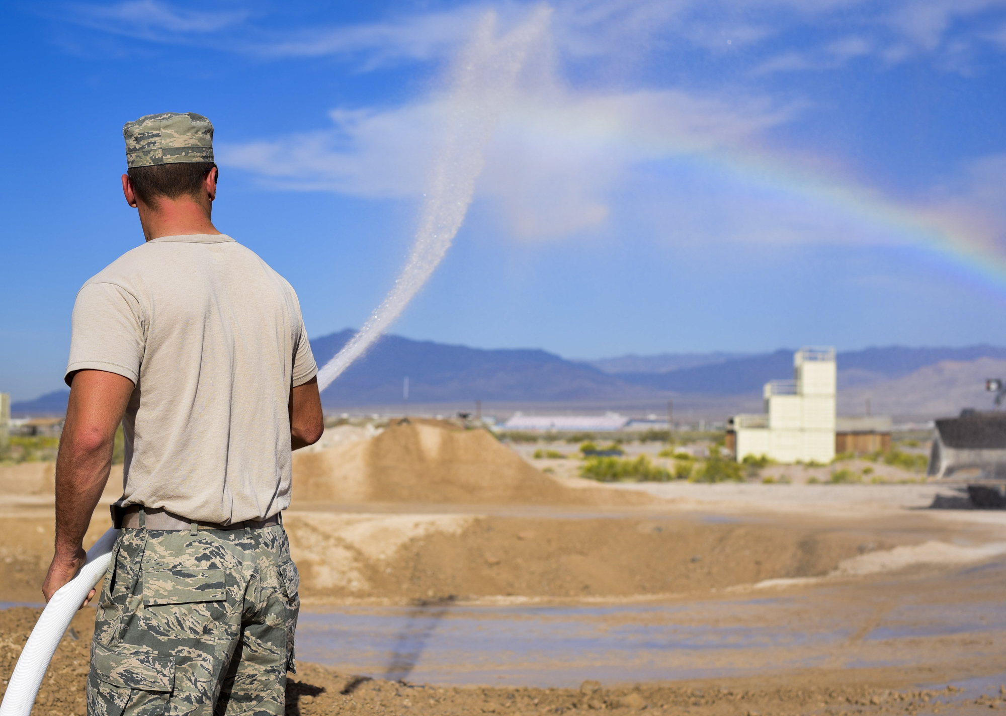 99th CES pounds stakes for Prime BEEF Day > Nellis Air Force Base ...