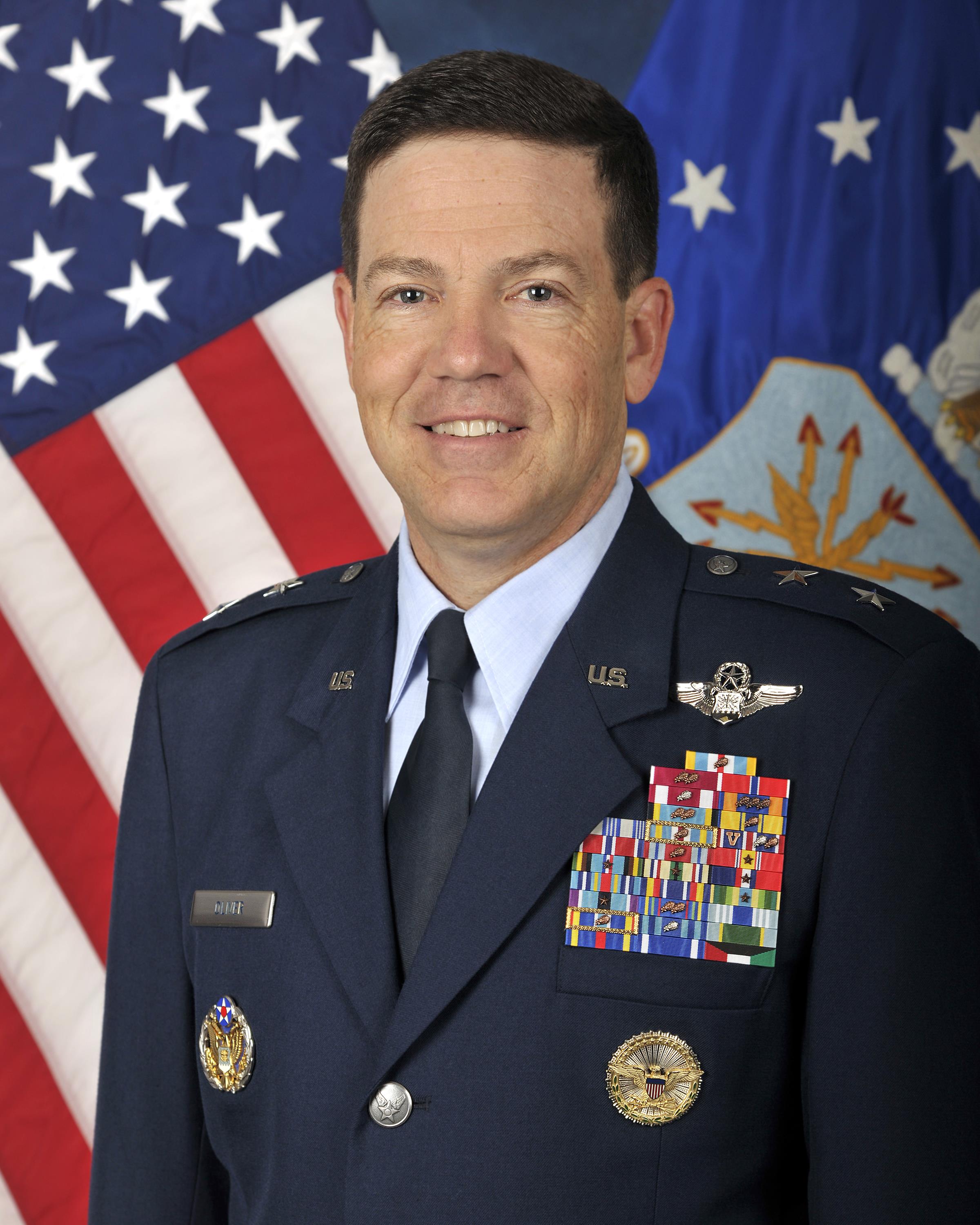 MAJOR GENERAL STEPHEN W. OLIVER JR. > U.S. Air Force > Biography Display