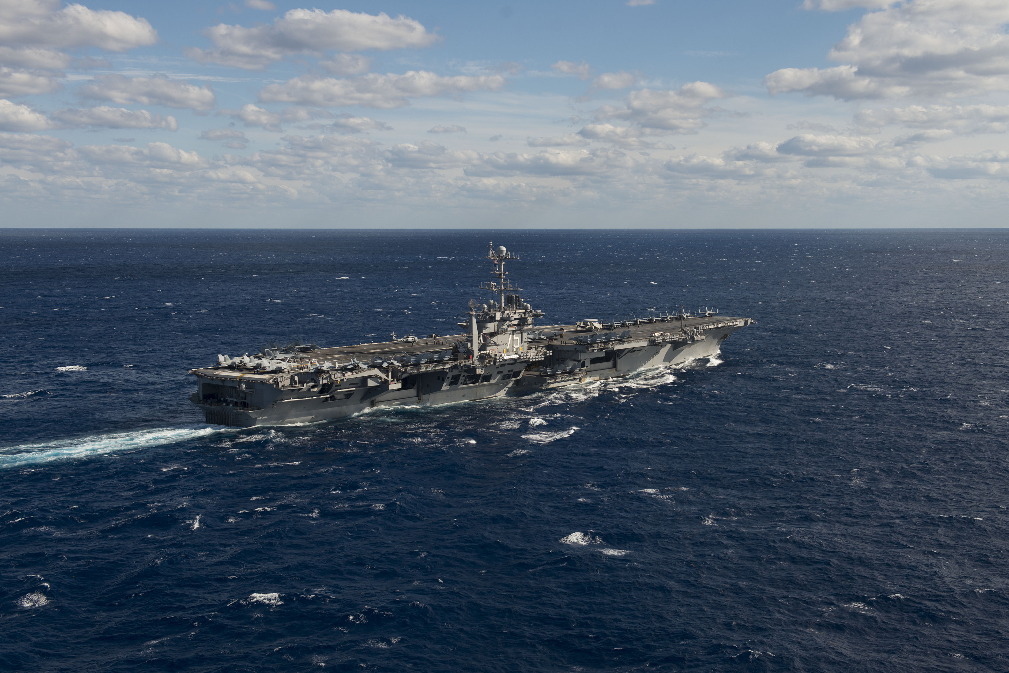 HST Strike Group Conducts Group Sail > United States Navy > News Stories