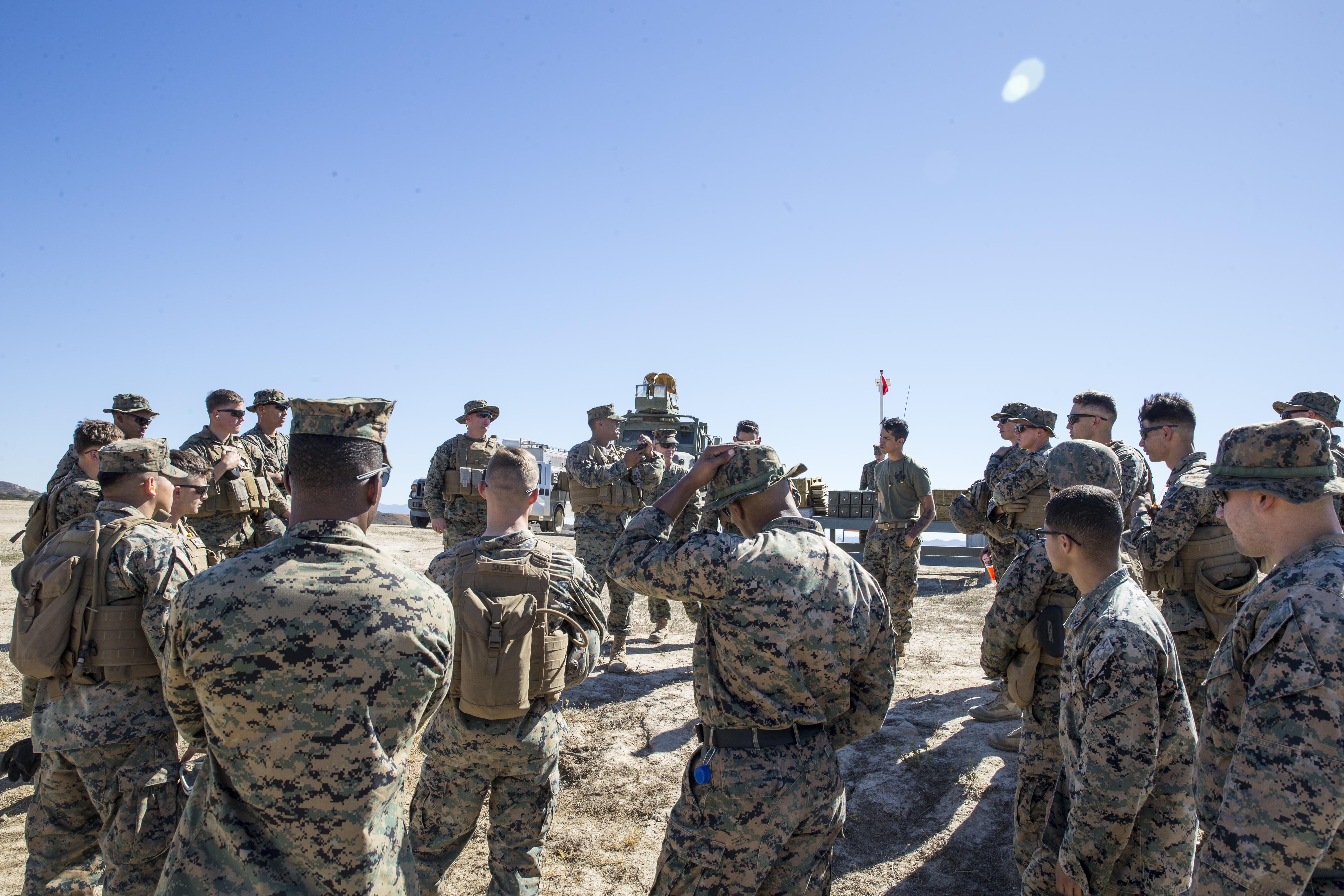 Mounted Machine Gun Range