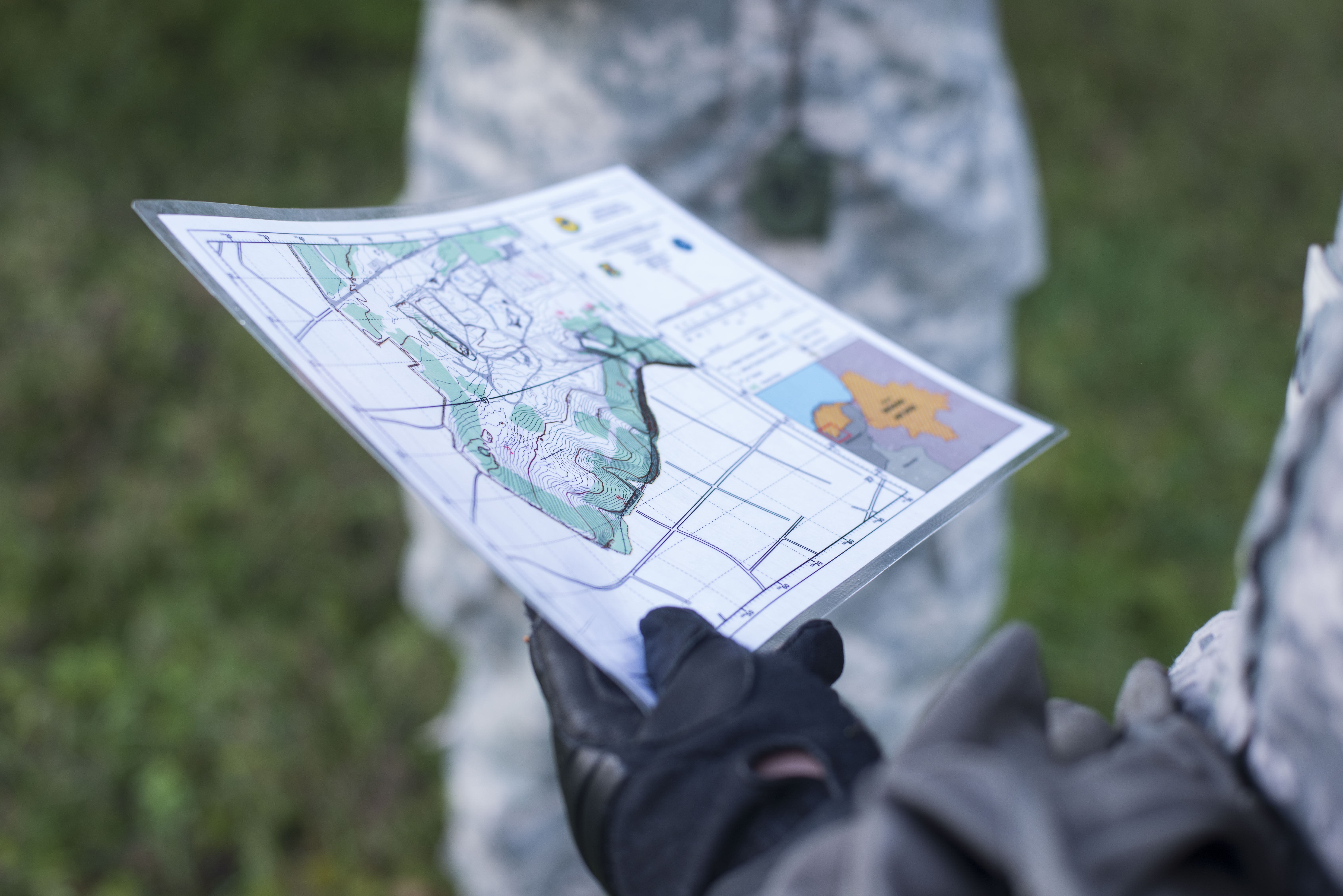 Soldiering through annual land navigation course > Misawa Air Base ...
