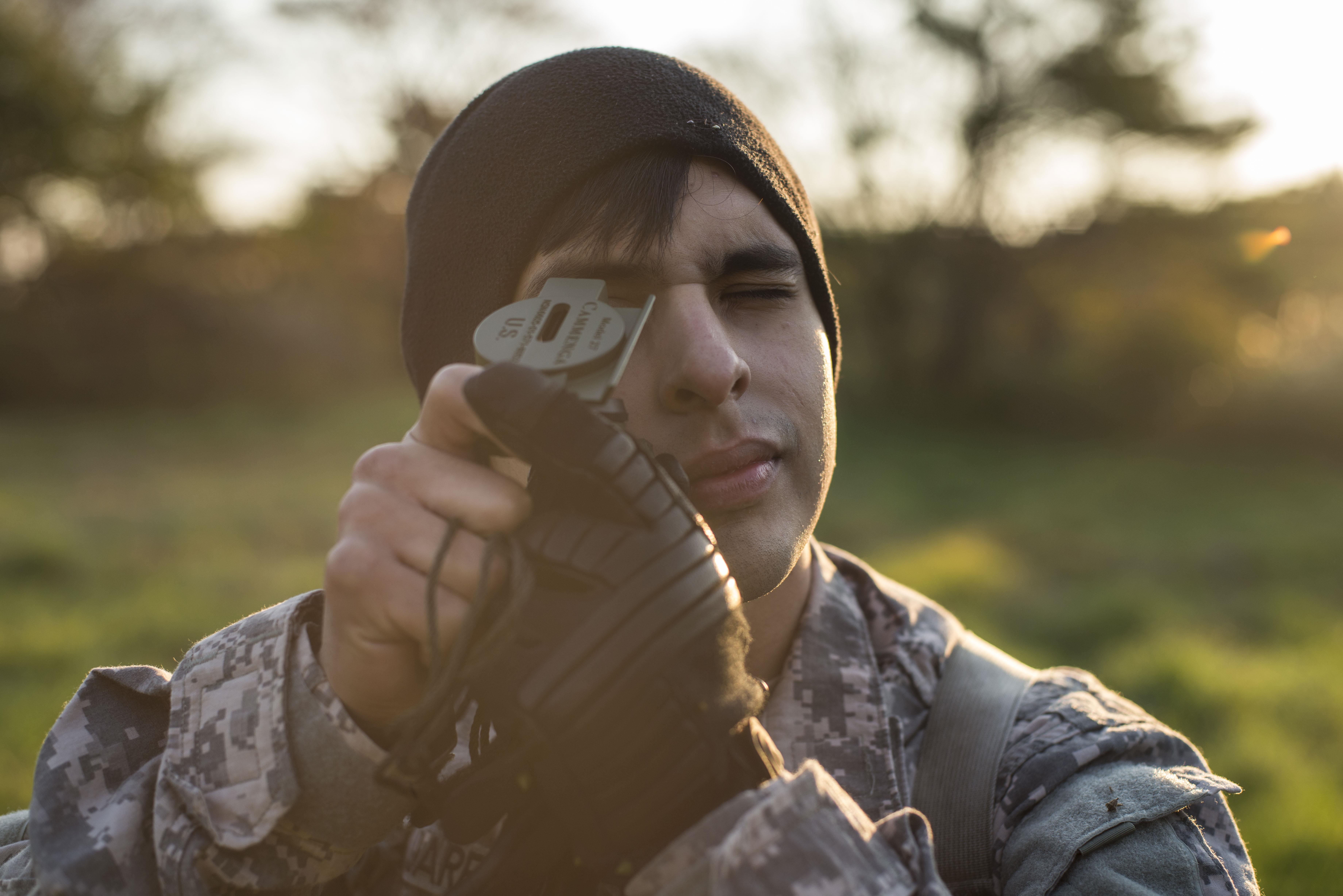 Soldiering through annual land navigation course > Misawa Air Base ...