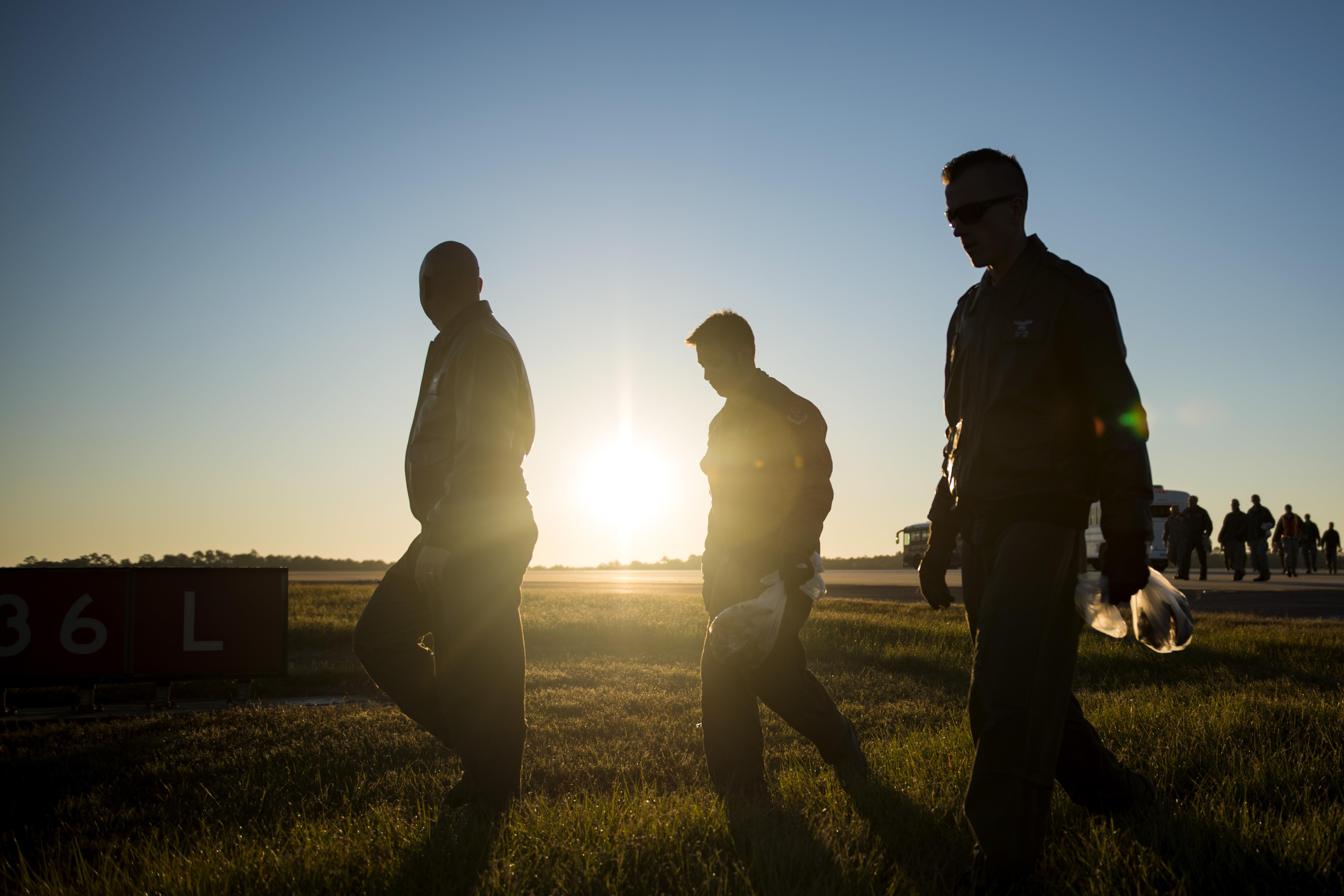 Team Moody conducts post air show FOD walk > Moody Air Force Base ...
