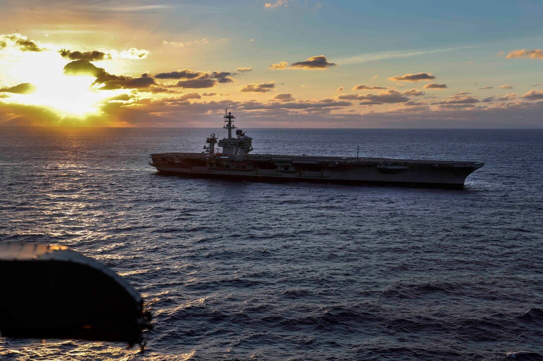 CVN 72 Underway