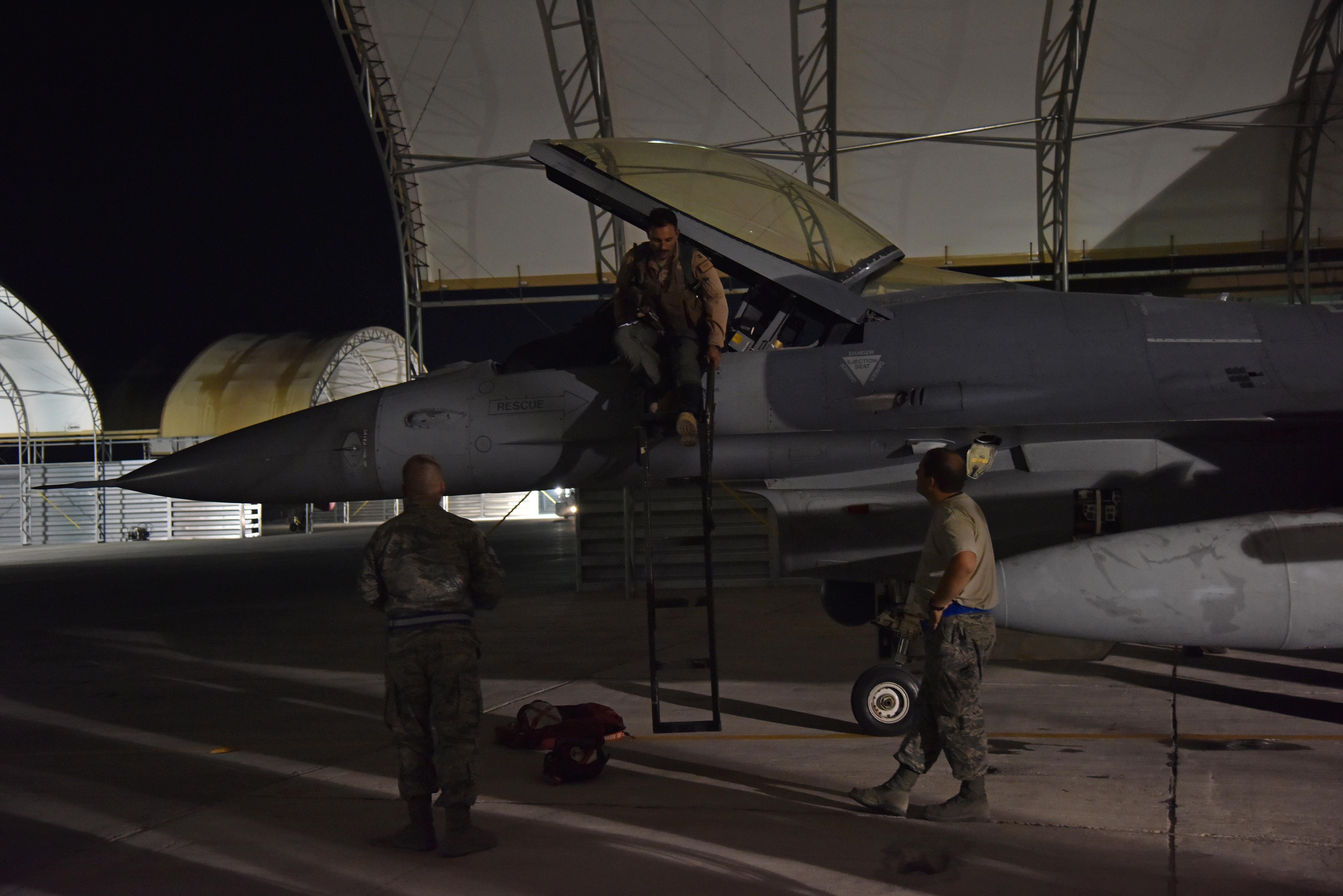 Alabama F-16 hits 8,000 flying hours > U.S. Air Forces Central > News