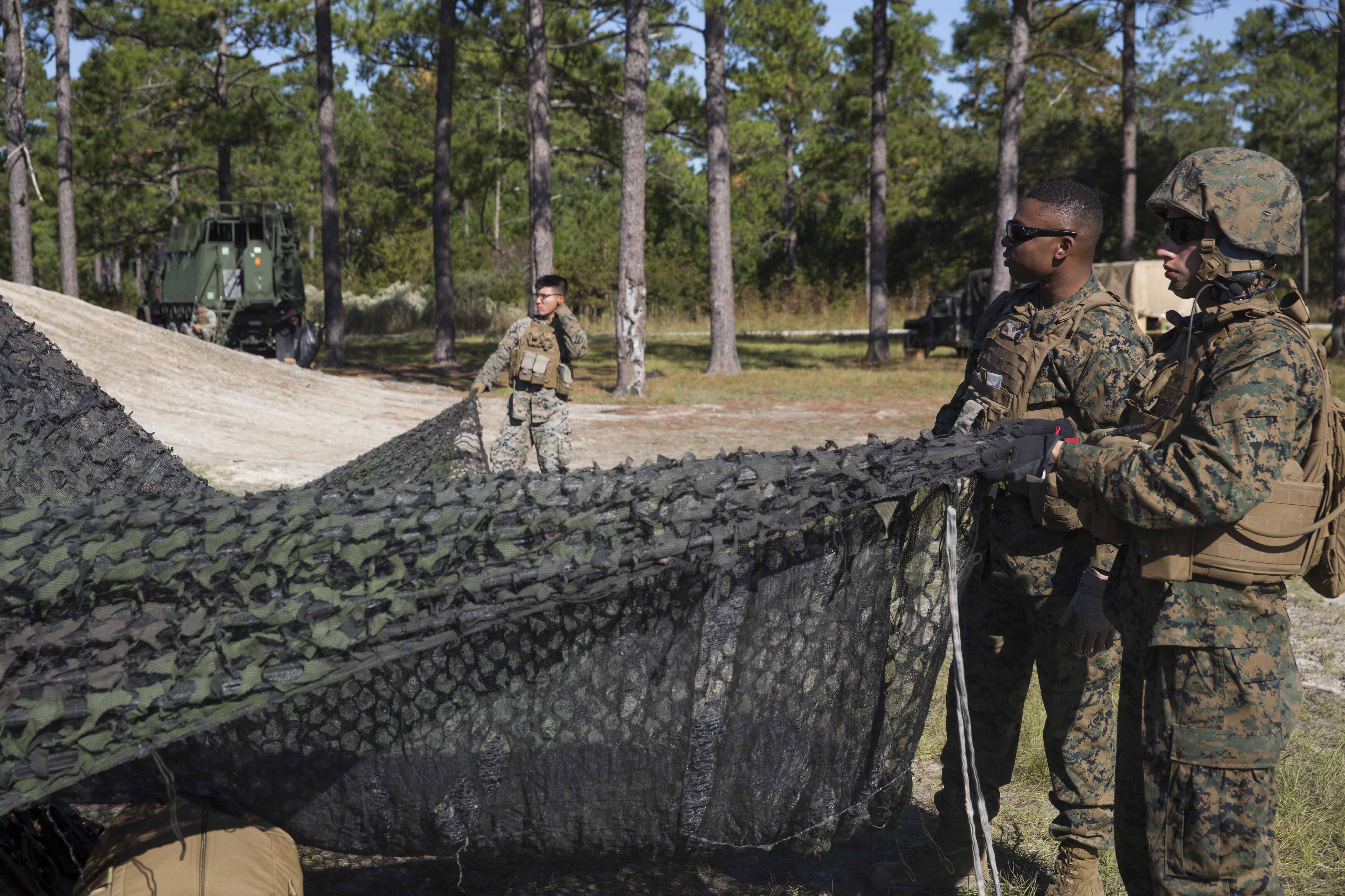 Fire from the sky: Marines fire mortars as part of Exercise Bold ...