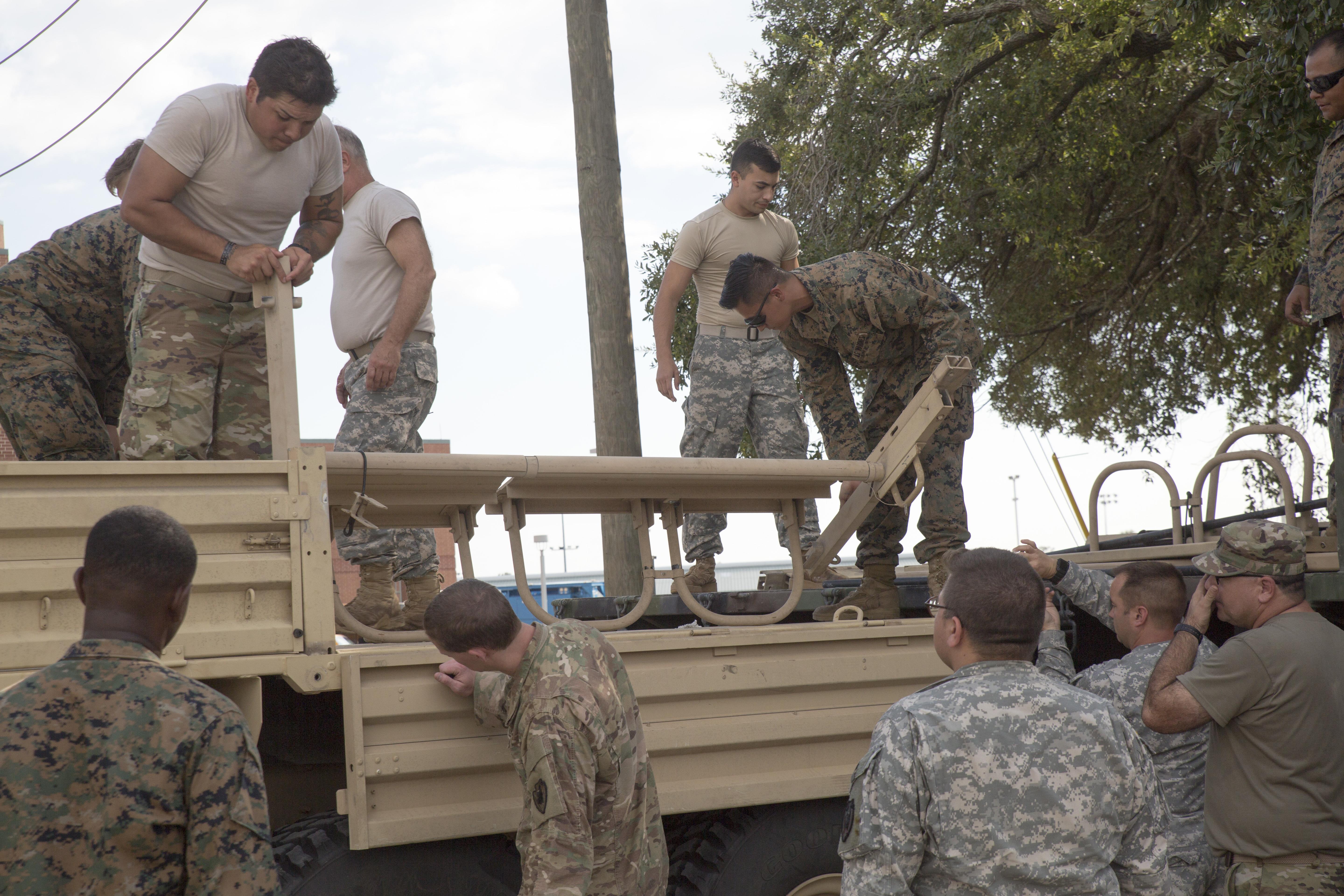 4th Reconnaissance Marines support rescue efforts in wake of Hurricane ...
