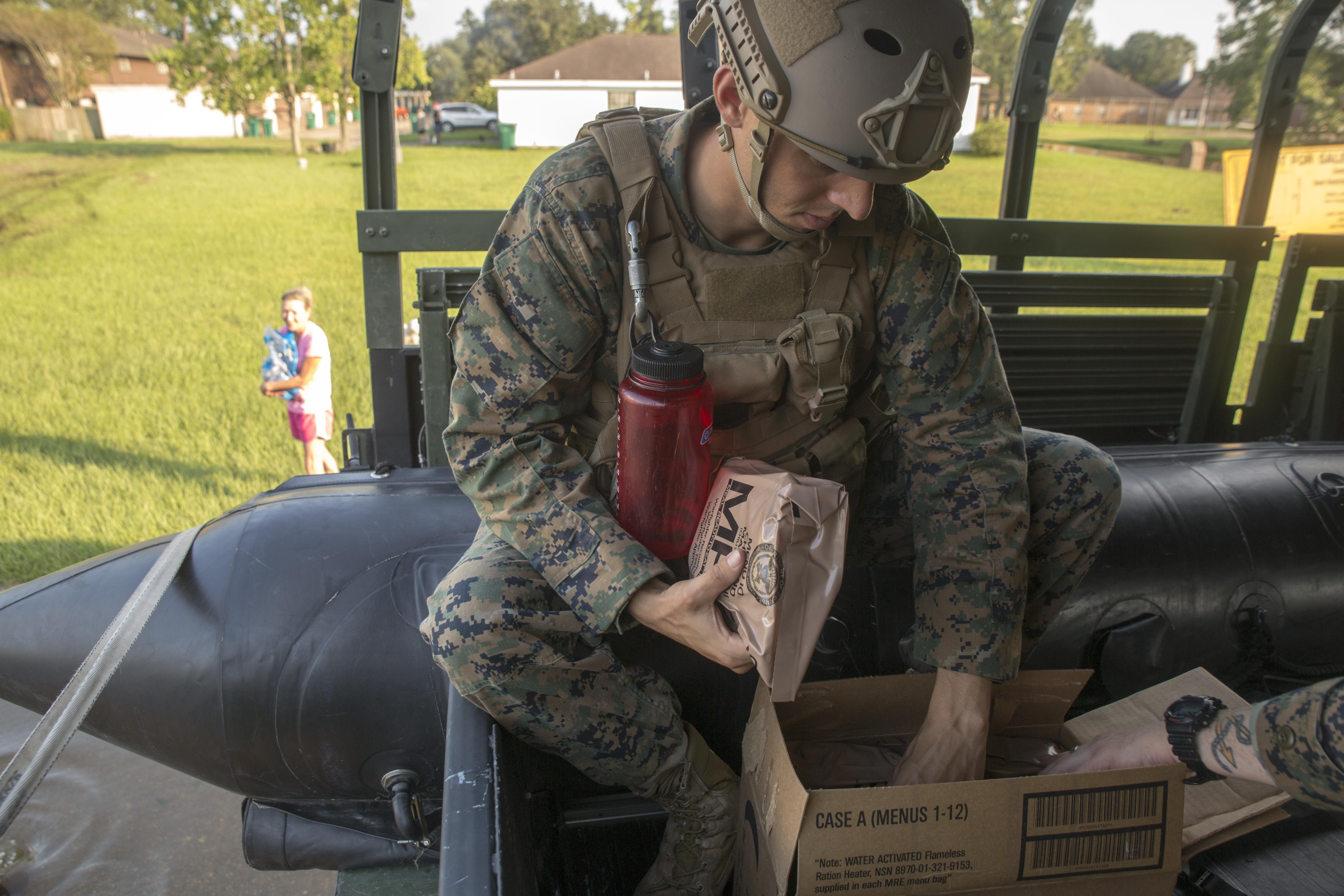 4th Reconnaissance Marines support rescue efforts in wake of Hurricane ...