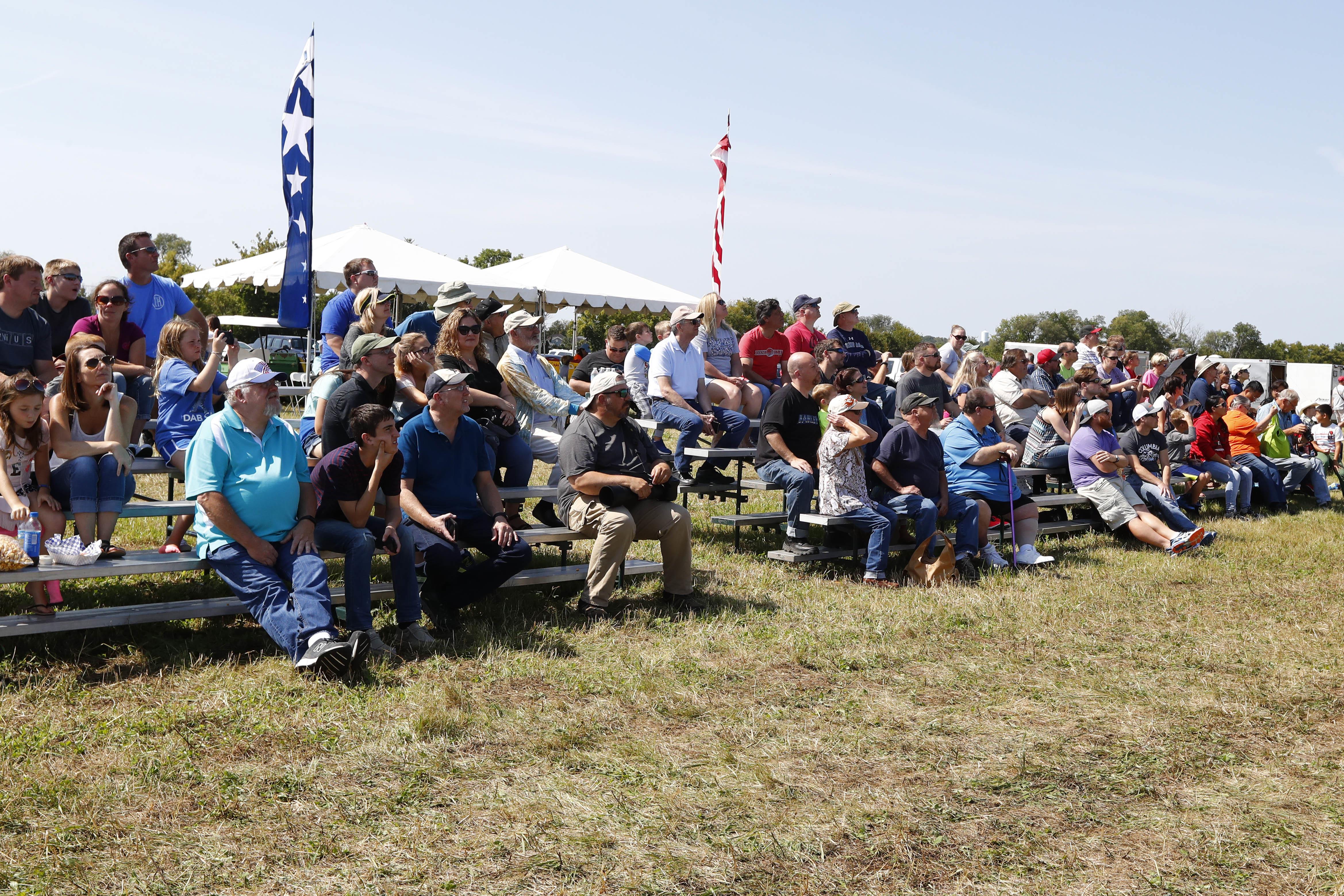 Giant Scale Radio-Controlled (RC) Model Aircraft Air Show