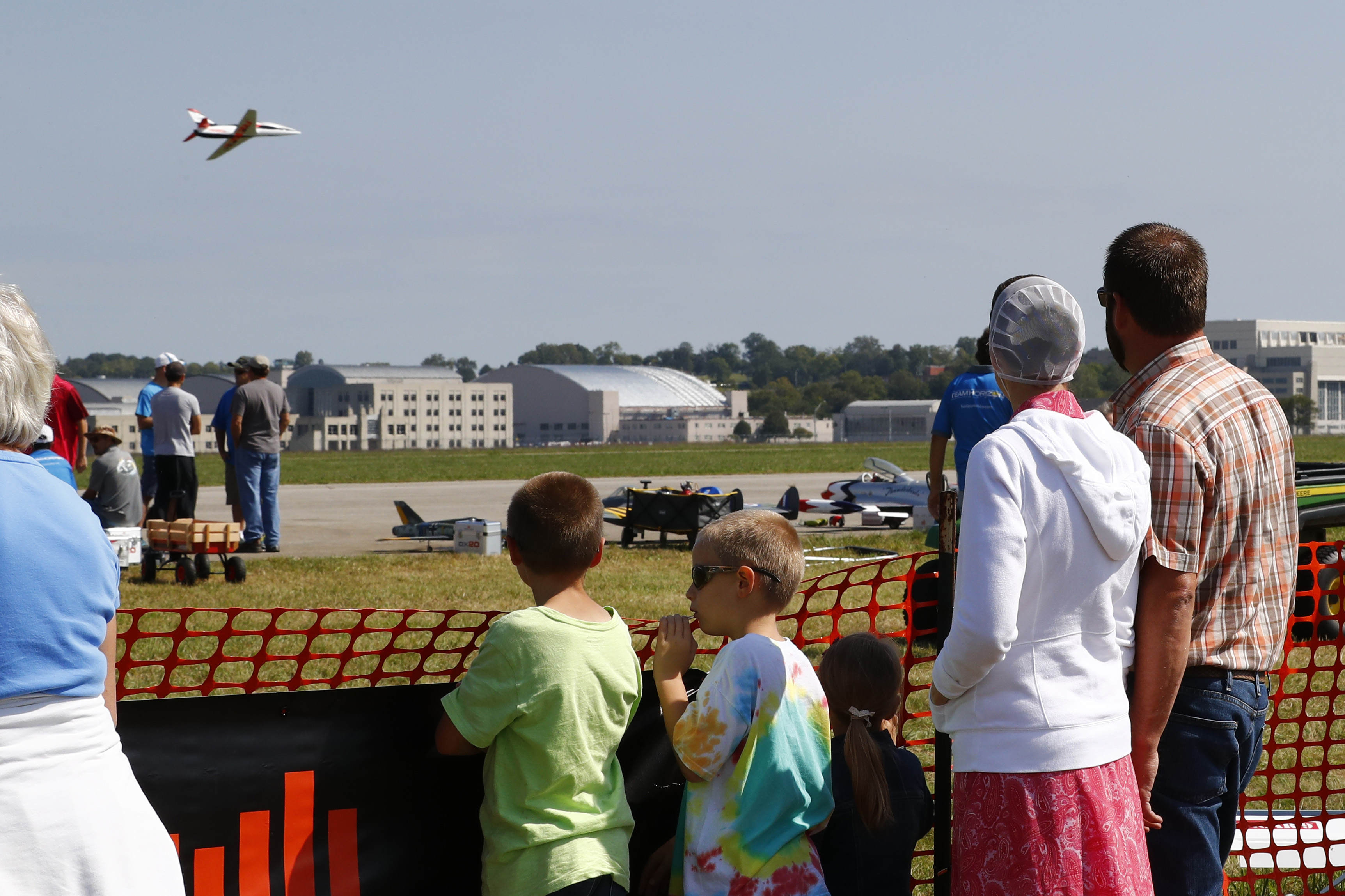 Giant Scale Radio-Controlled (RC) Model Aircraft Air Show