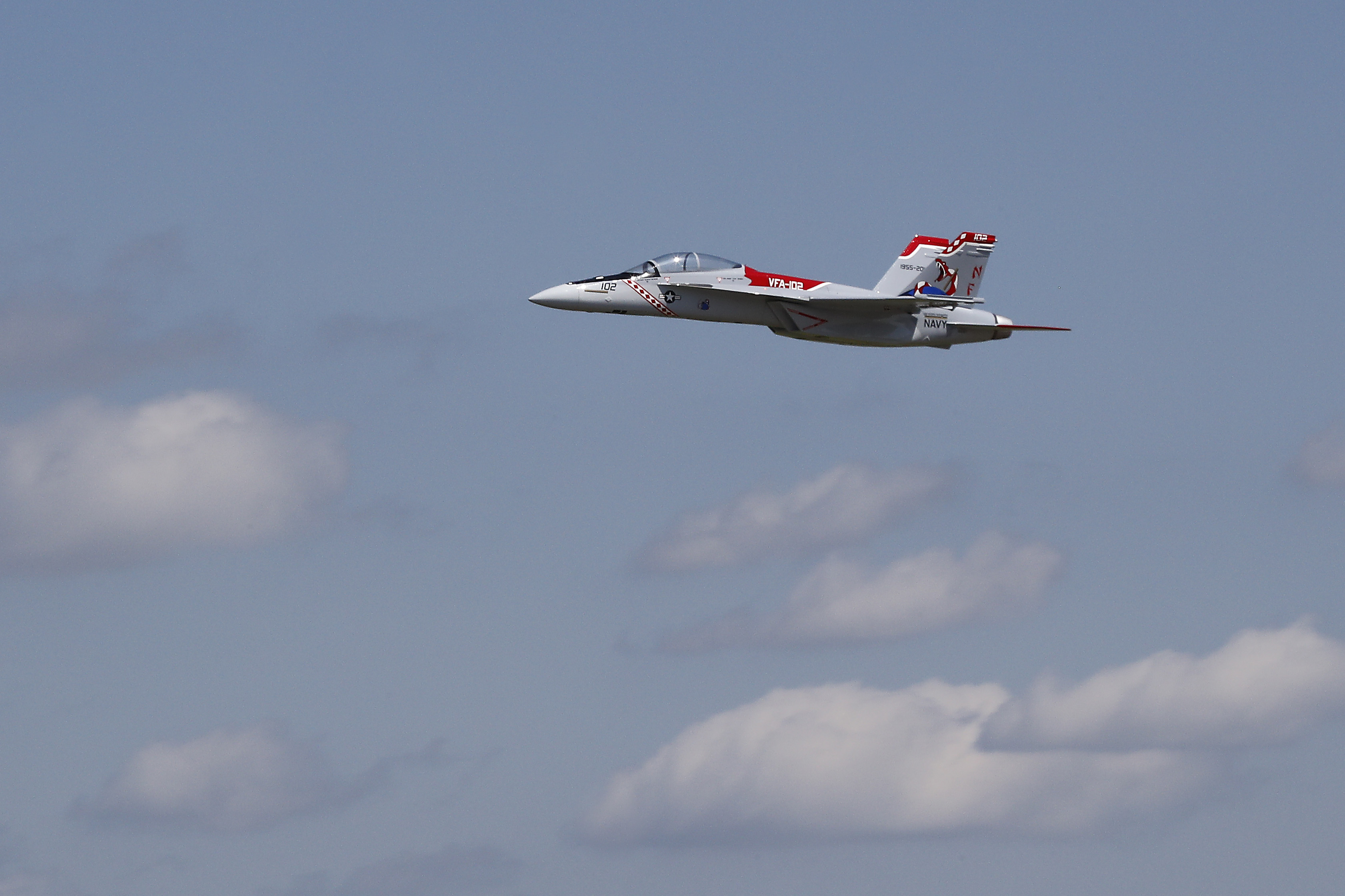 Giant Scale Radio-Controlled (RC) Model Aircraft Air Show