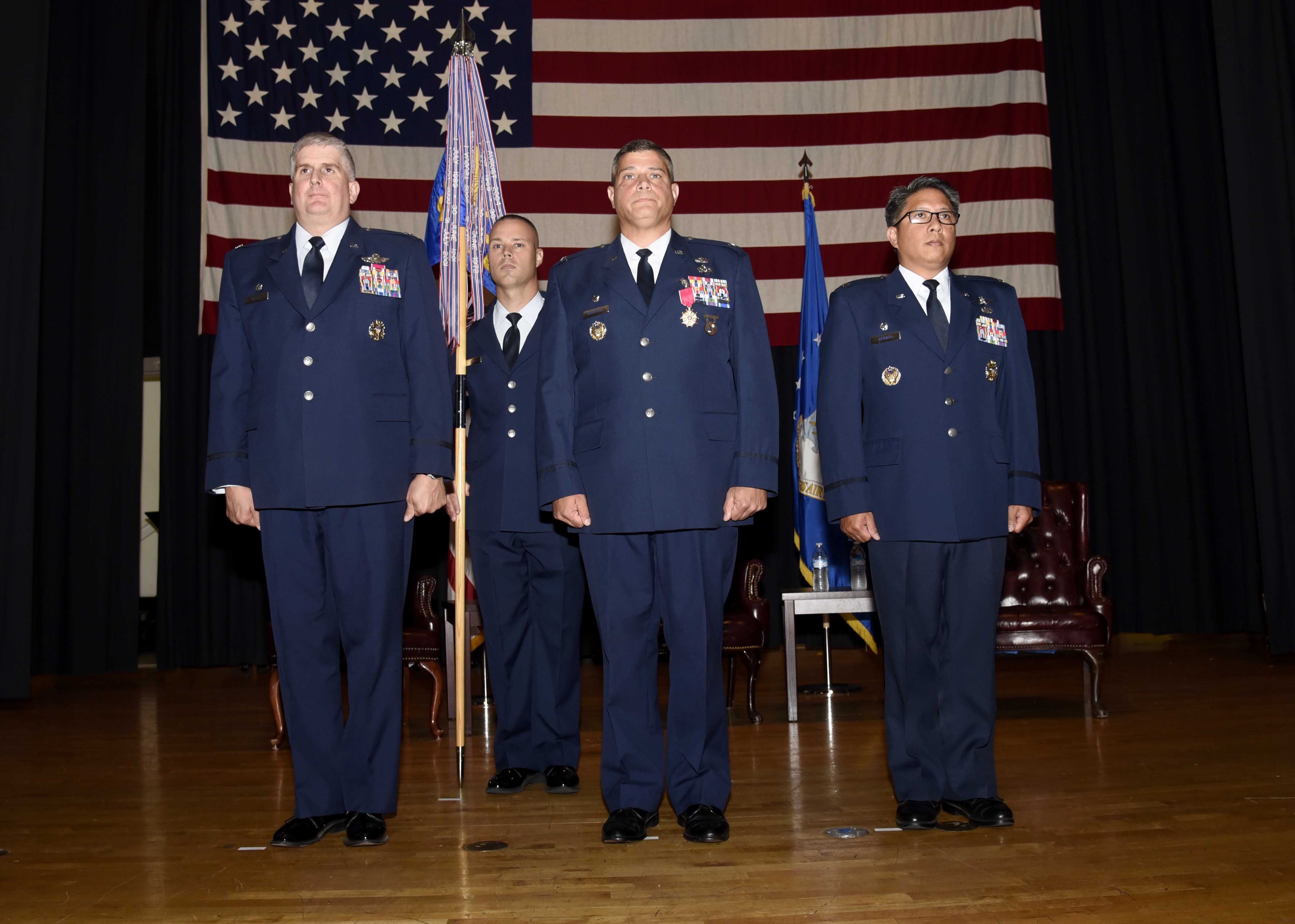 22nd Mission Support Group change of command