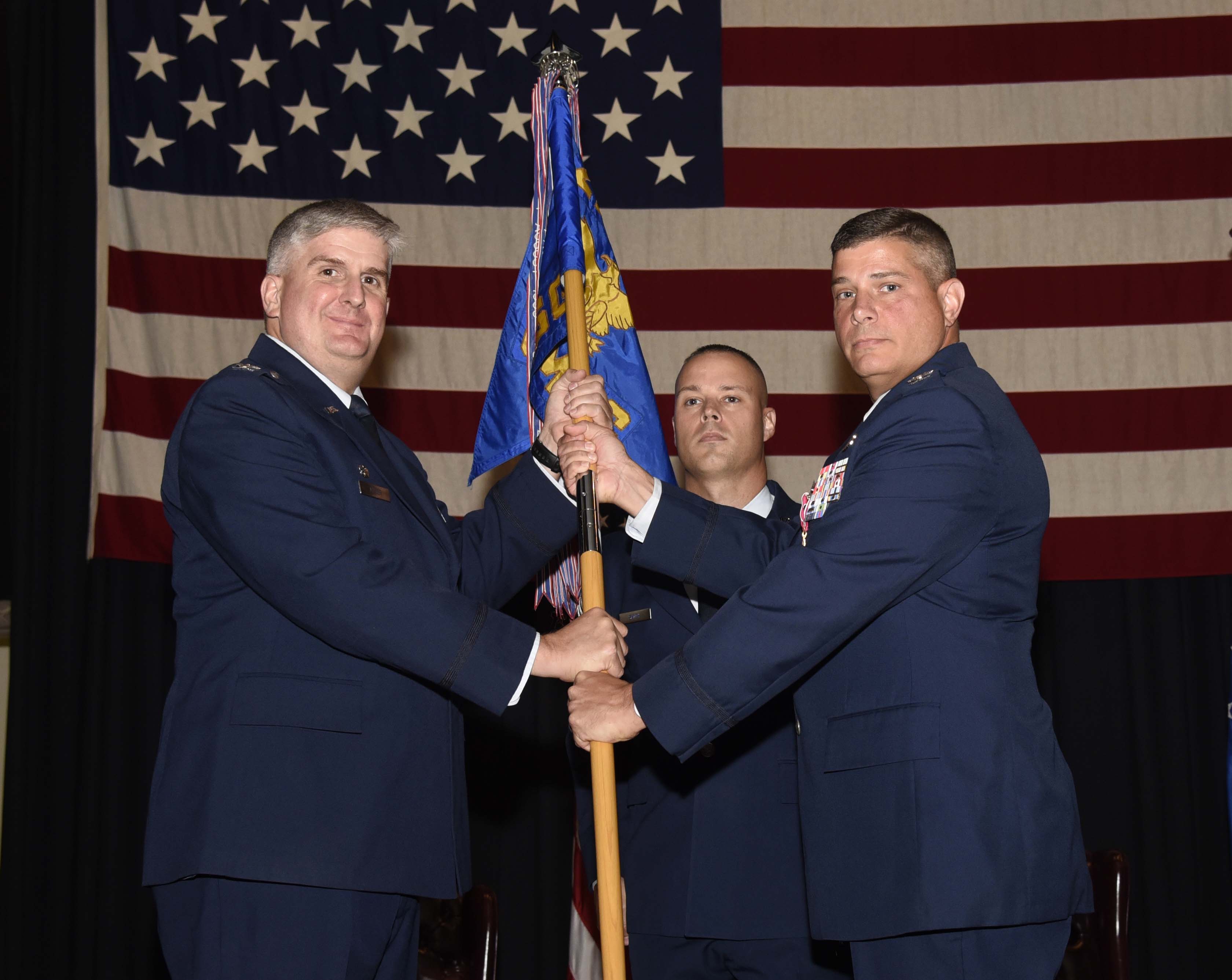 22nd Mission Support Group change of command