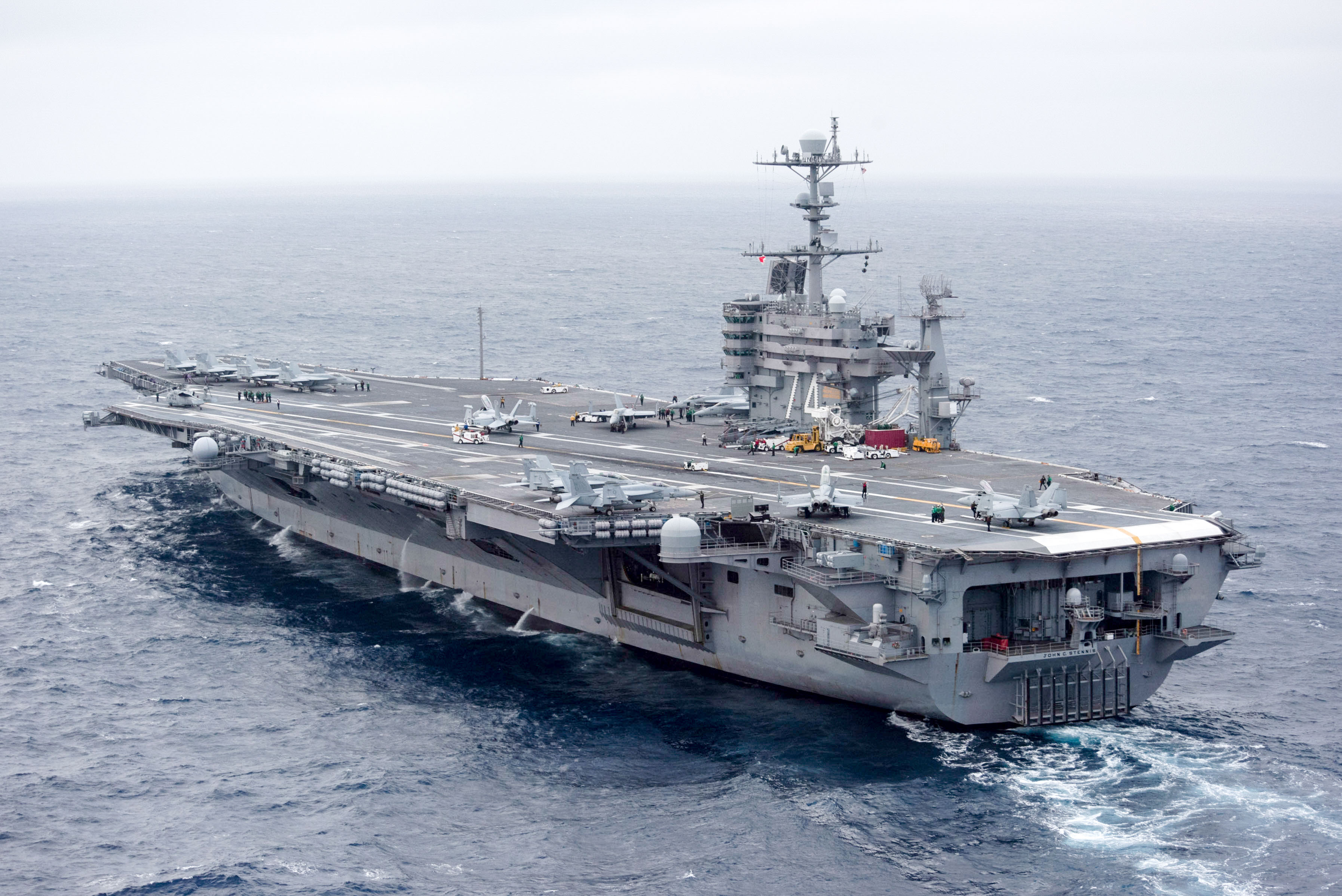 John C. Stennis Rocks Return to Sea > United States Navy > display ...