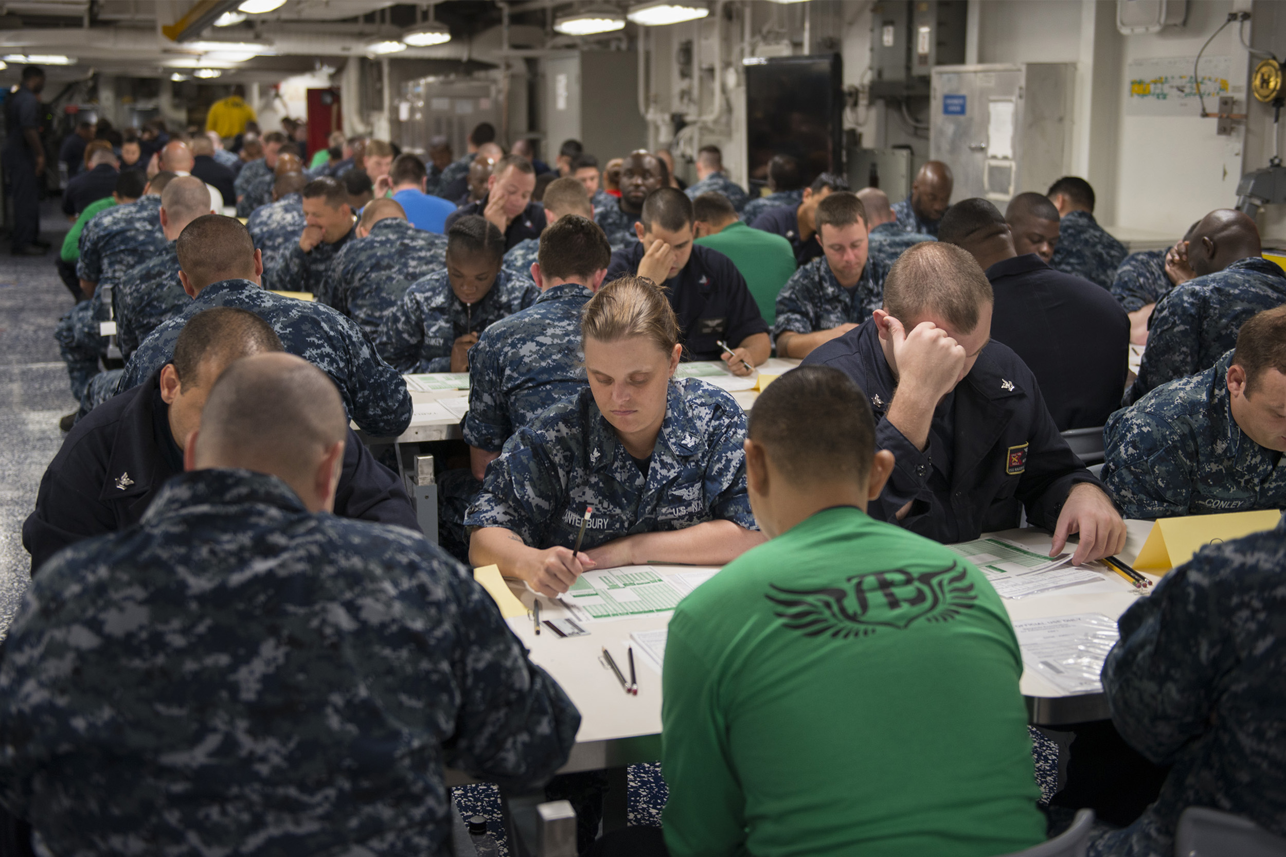 A New Generation of Leaders: Truman Conducts Navy-wide Exams at Sea ...