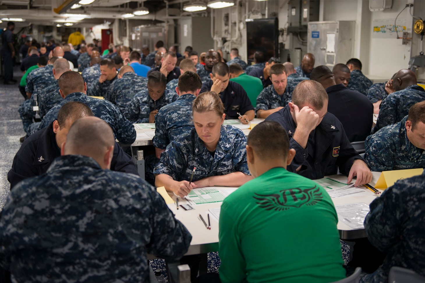 A New Generation of Leaders: Truman Conducts Navy-wide Exams at Sea ...